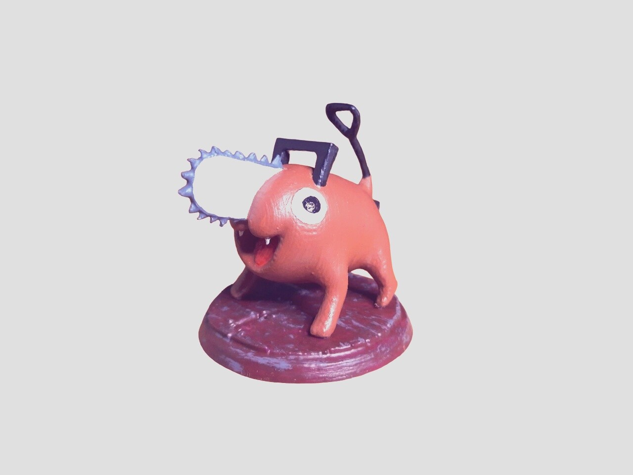 ArtStation - Pochita (the chainsaw man) Figure