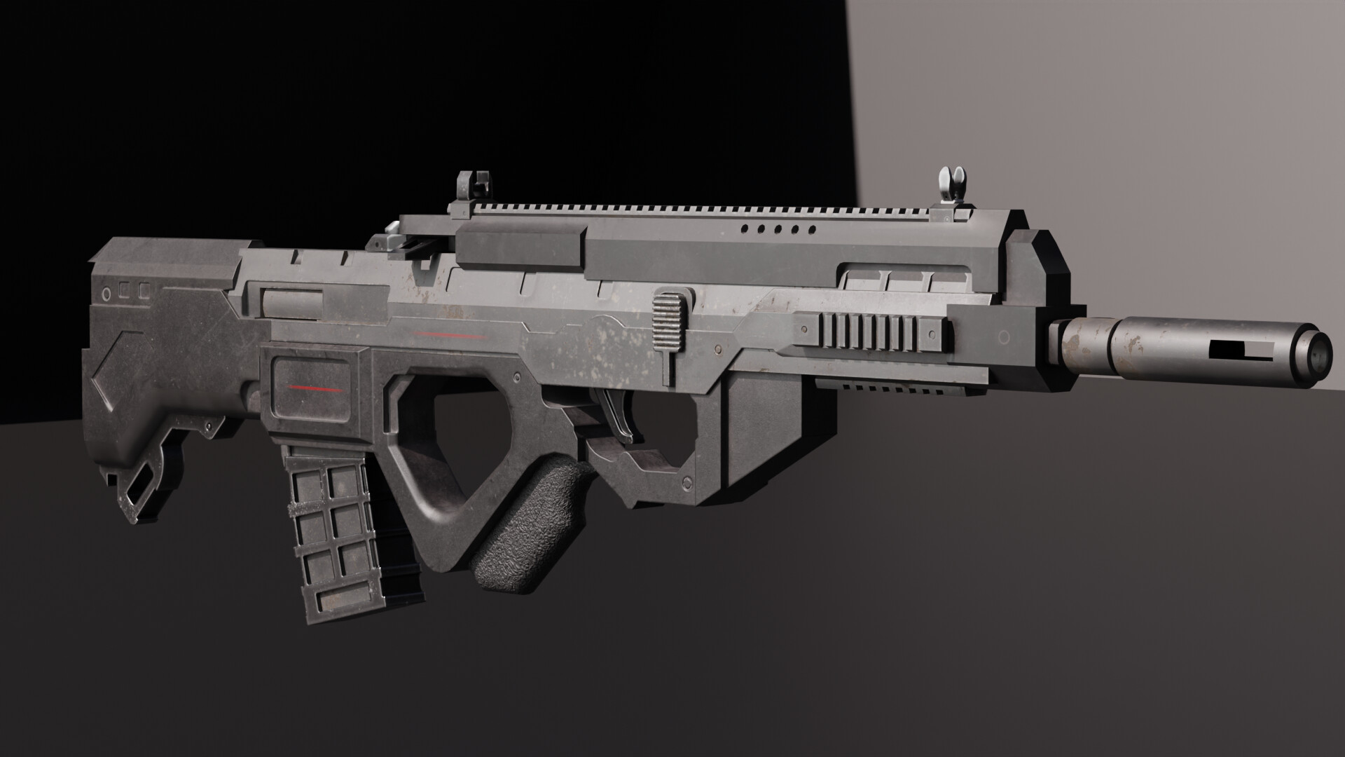 ArtStation - Tulip .223 Assault Rifle Game Model