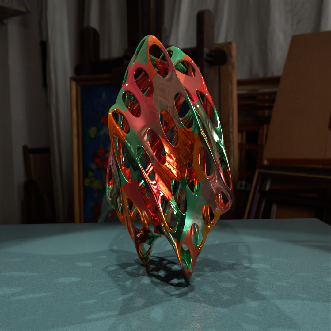 Özkan BAVLI - 3D Organic Shape