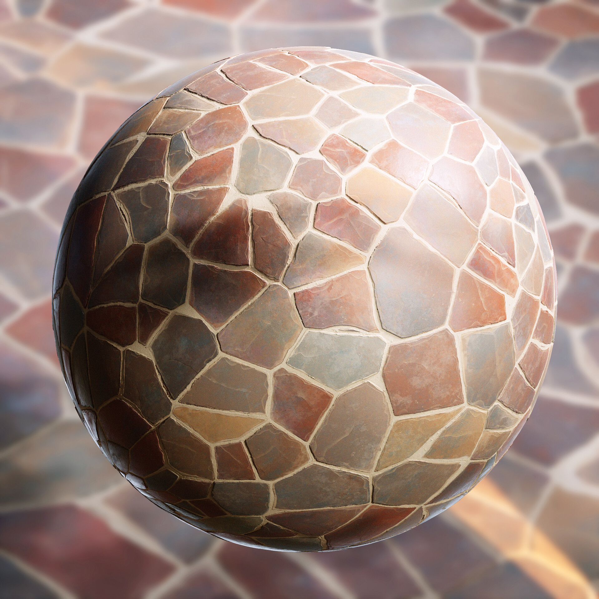 Tank Wang (王占骉) - |Slate Paving||石板路|