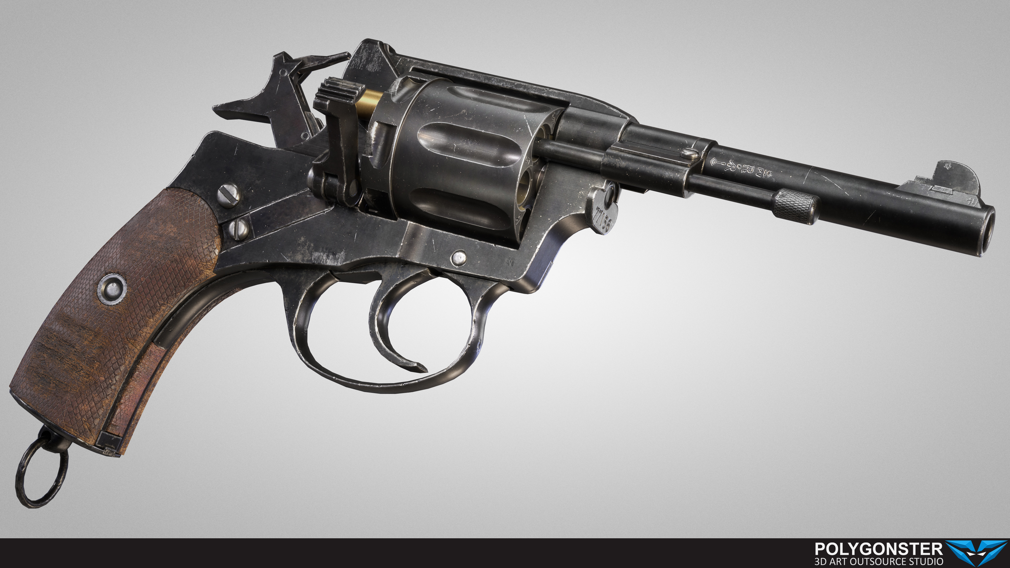 Polygonster Studio - Nagant M1895