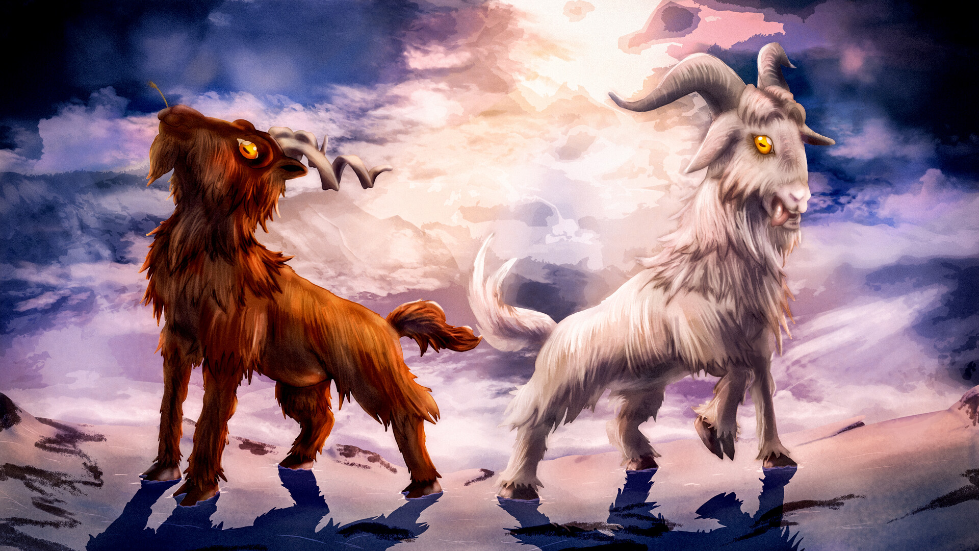 ArtStation - Thors Goats