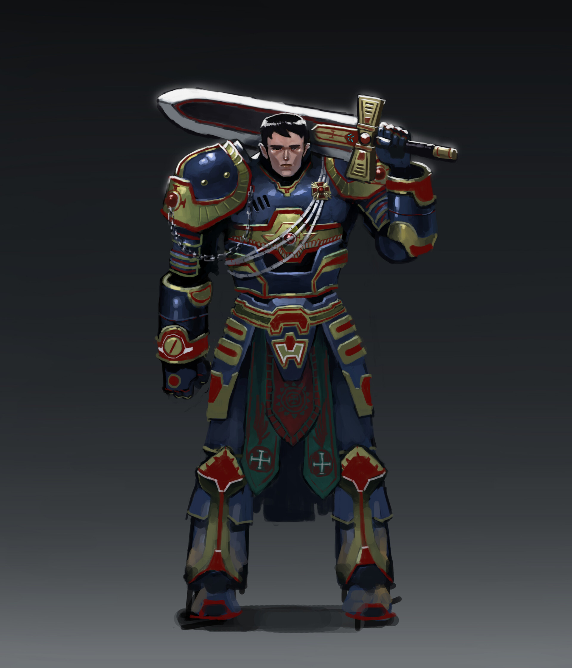 ArtStation - the Space Knights