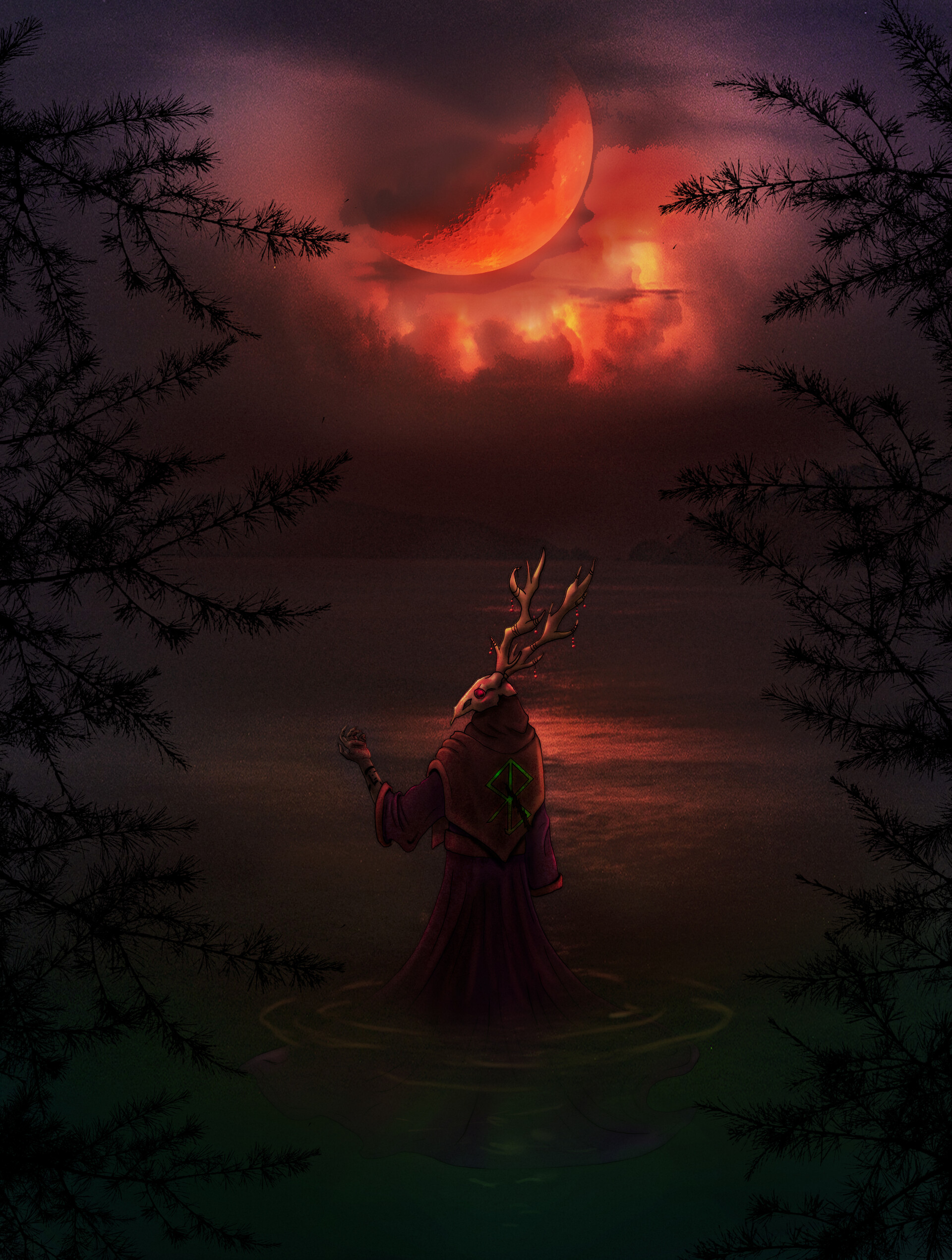 ArtStation - Corrupted Druid