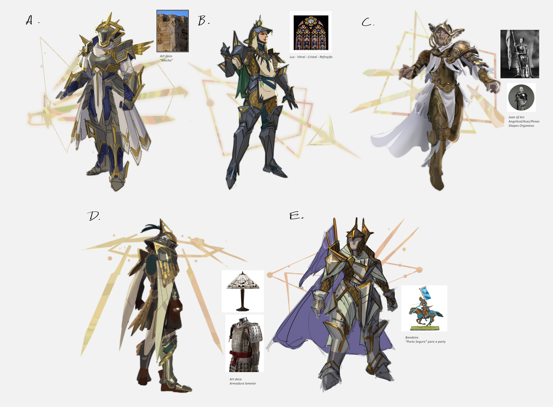 Mateus Lins - Profane - Character Skins Explorations