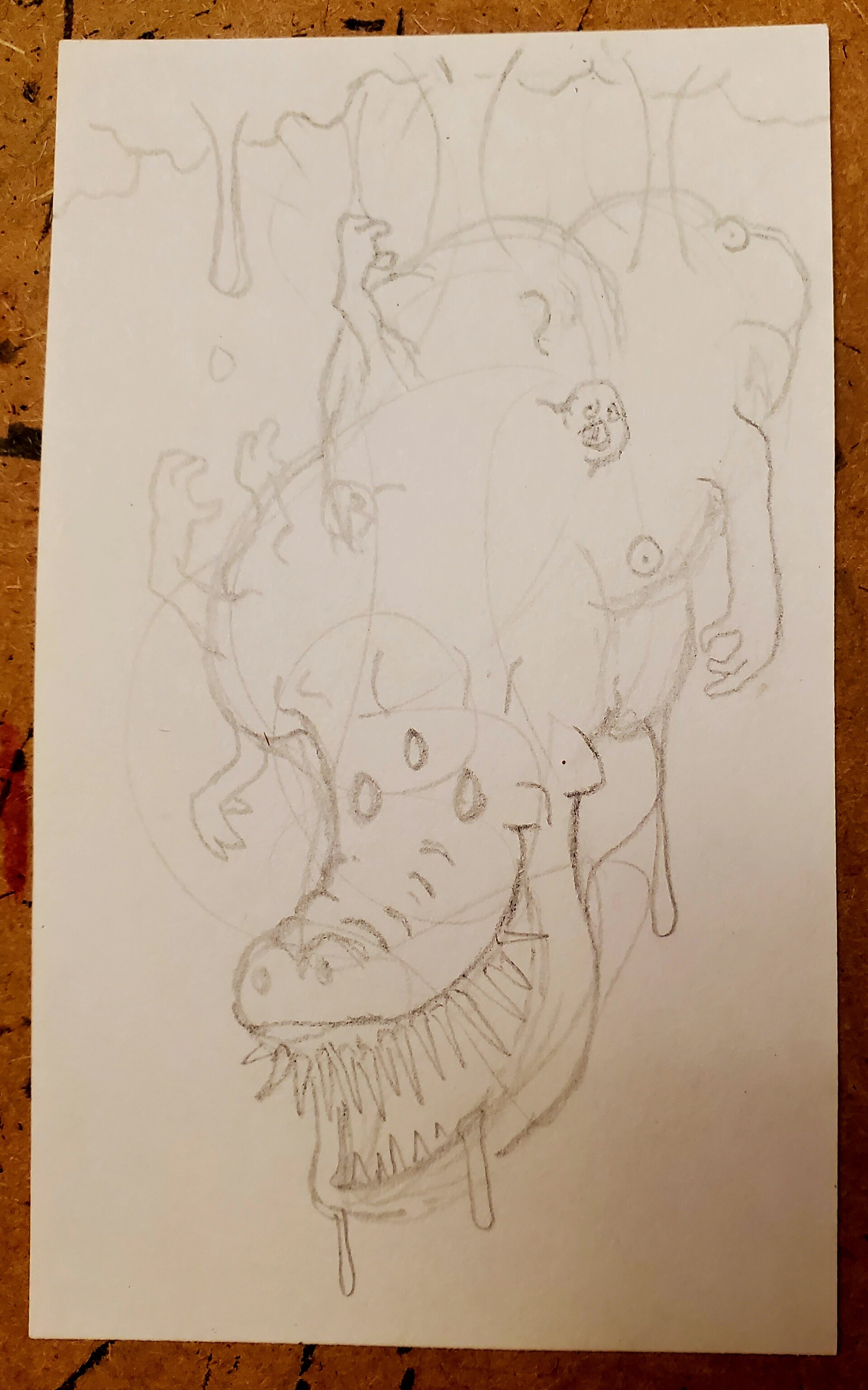 Isaiah Sandquist - Inktober Day 24: Scribble Beast 414