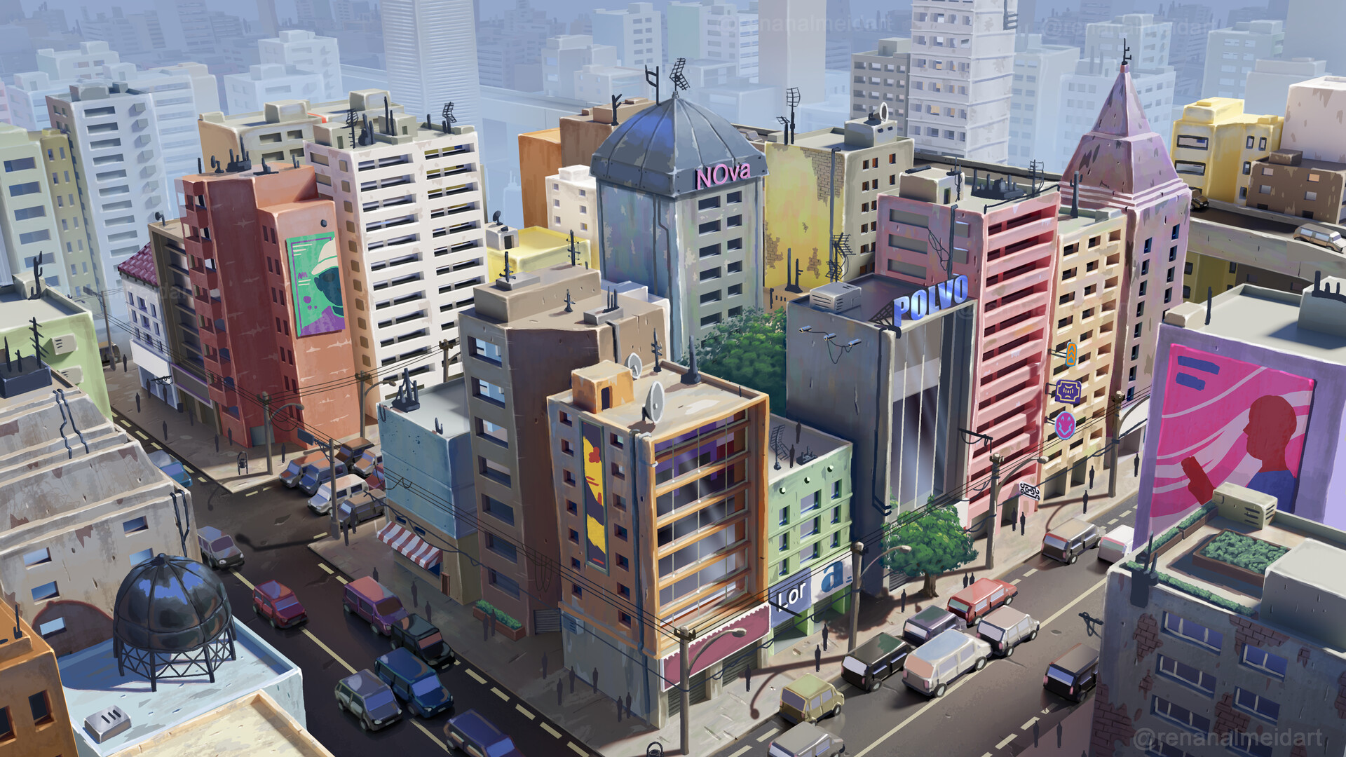ArtStation - Brazilian City