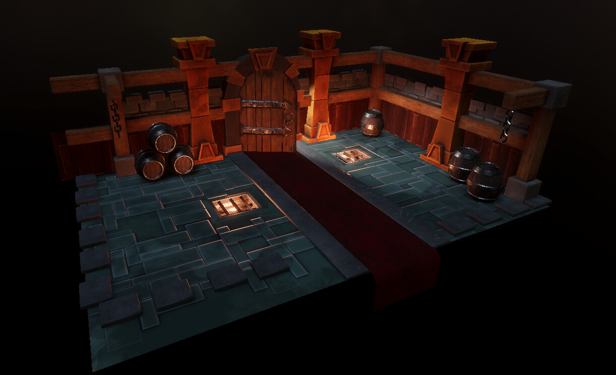 ArtStation - Medieval scenery