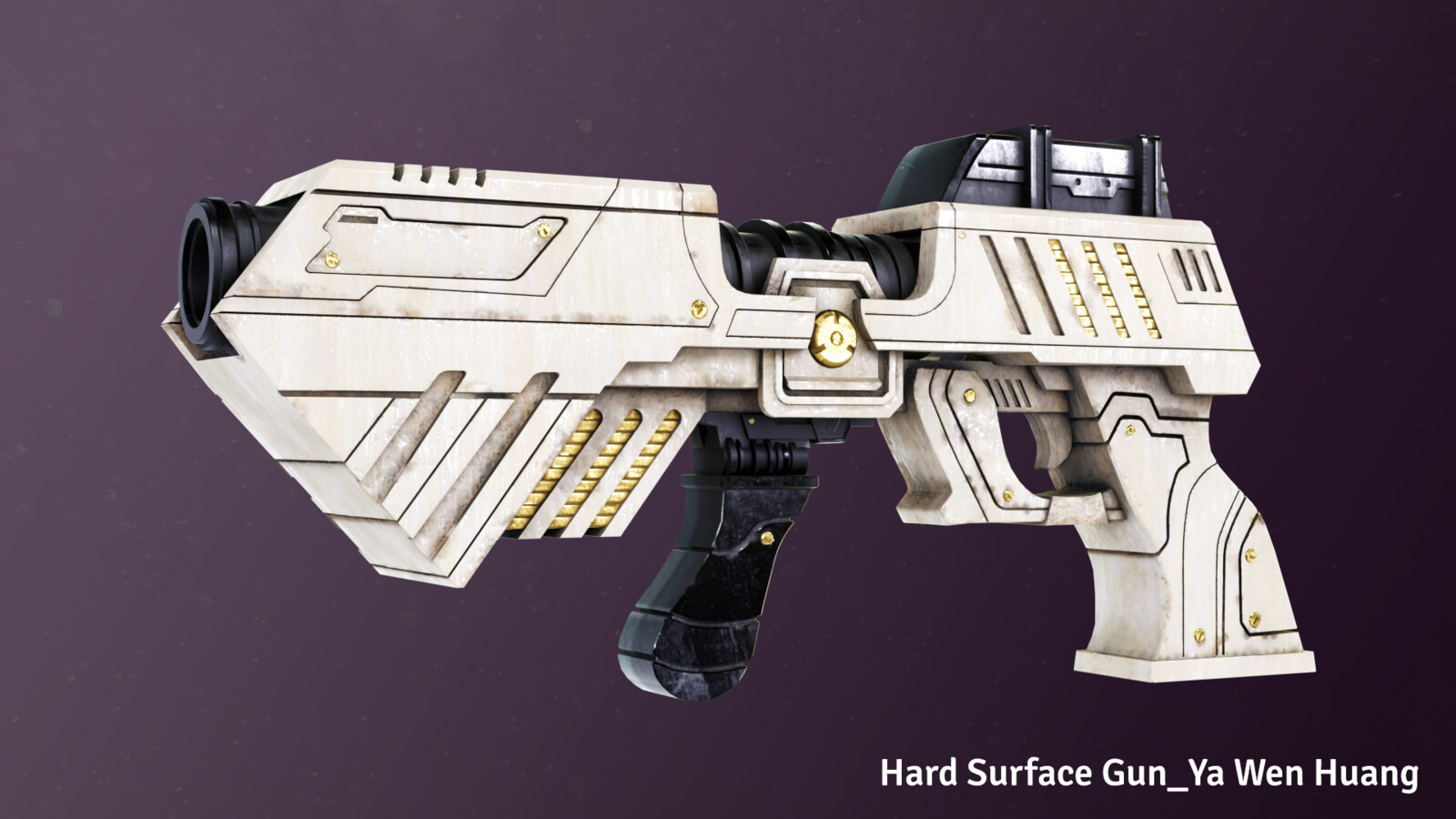 Huang Ya Wen - Hard Surface Gun