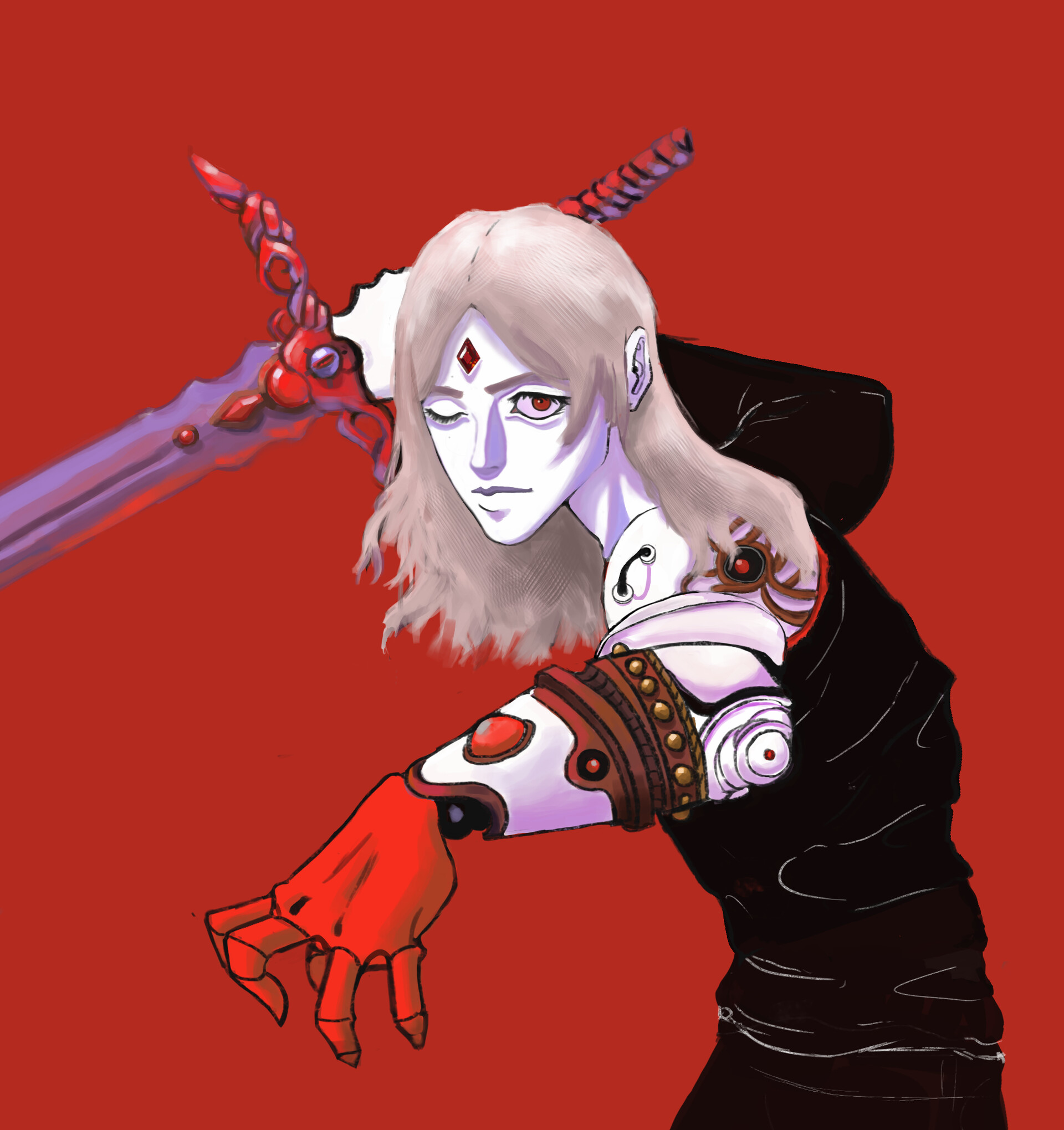 ArtStation - Vampire Cyborg