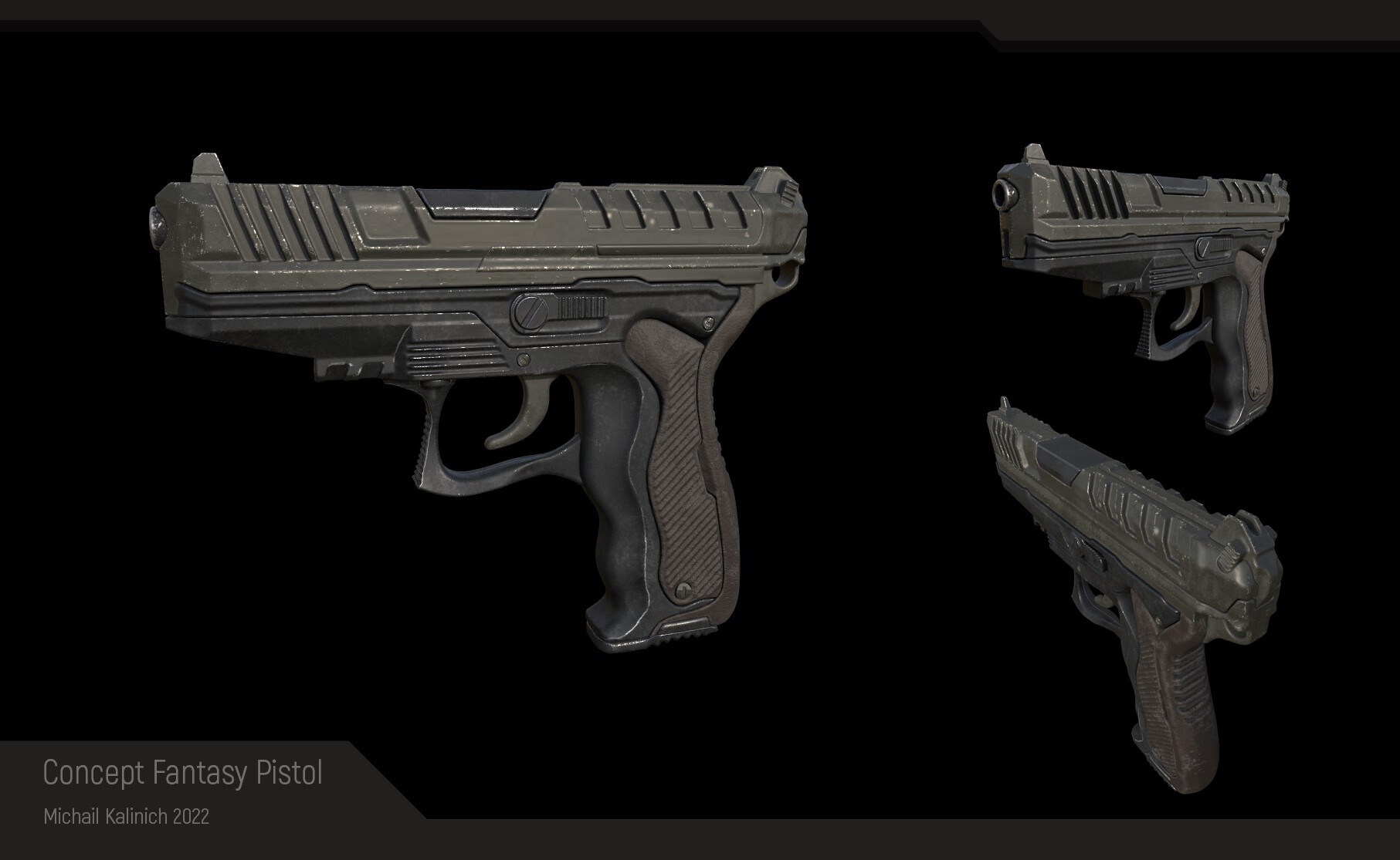 ArtStation - Concept Fantasy Pistol