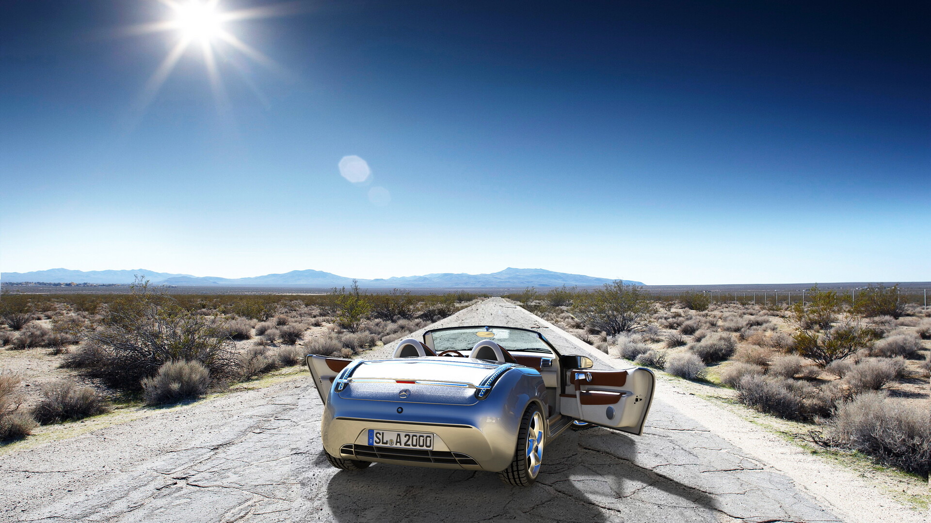 Michael - Mercedes-Benz Vision SLA 3D Model