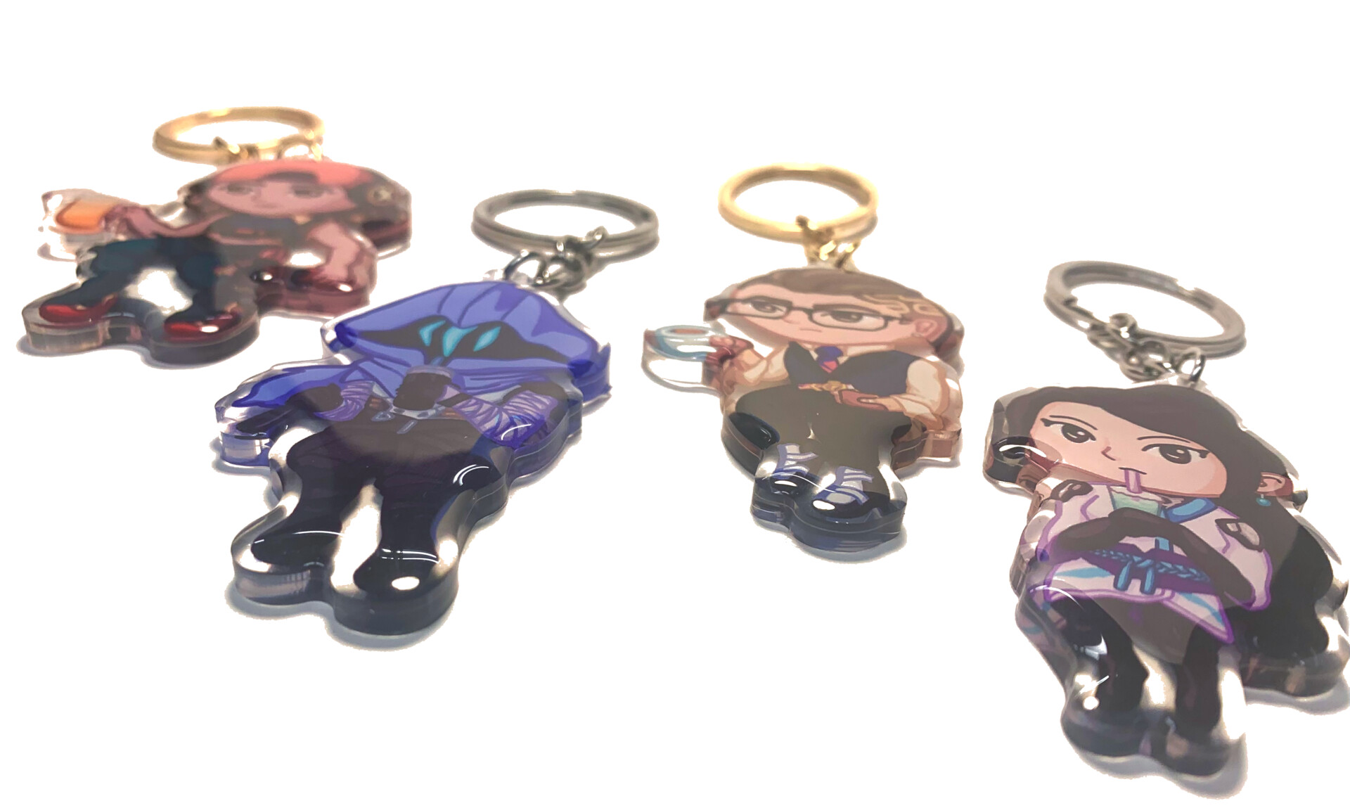 ArtStation - Valorant Characters with Drinks - Keychains
