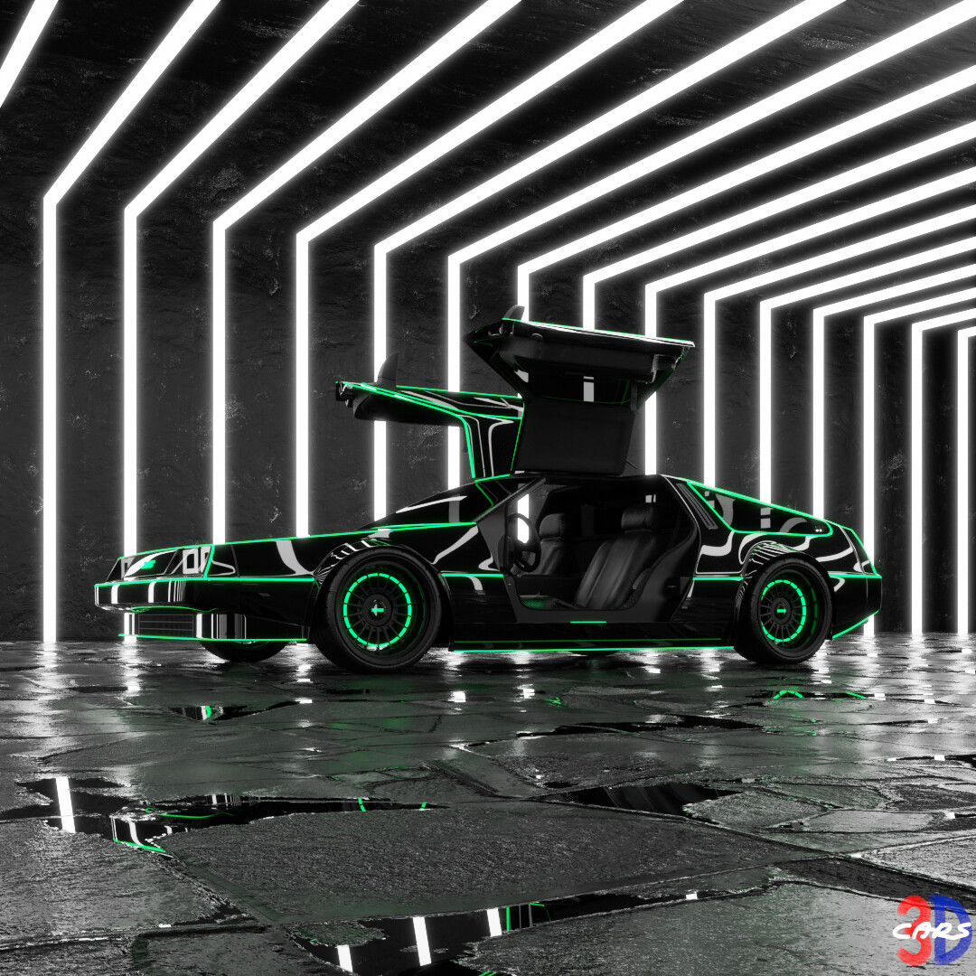 Bartosz Bagiński - Custom '81 DeLorean DMC-12