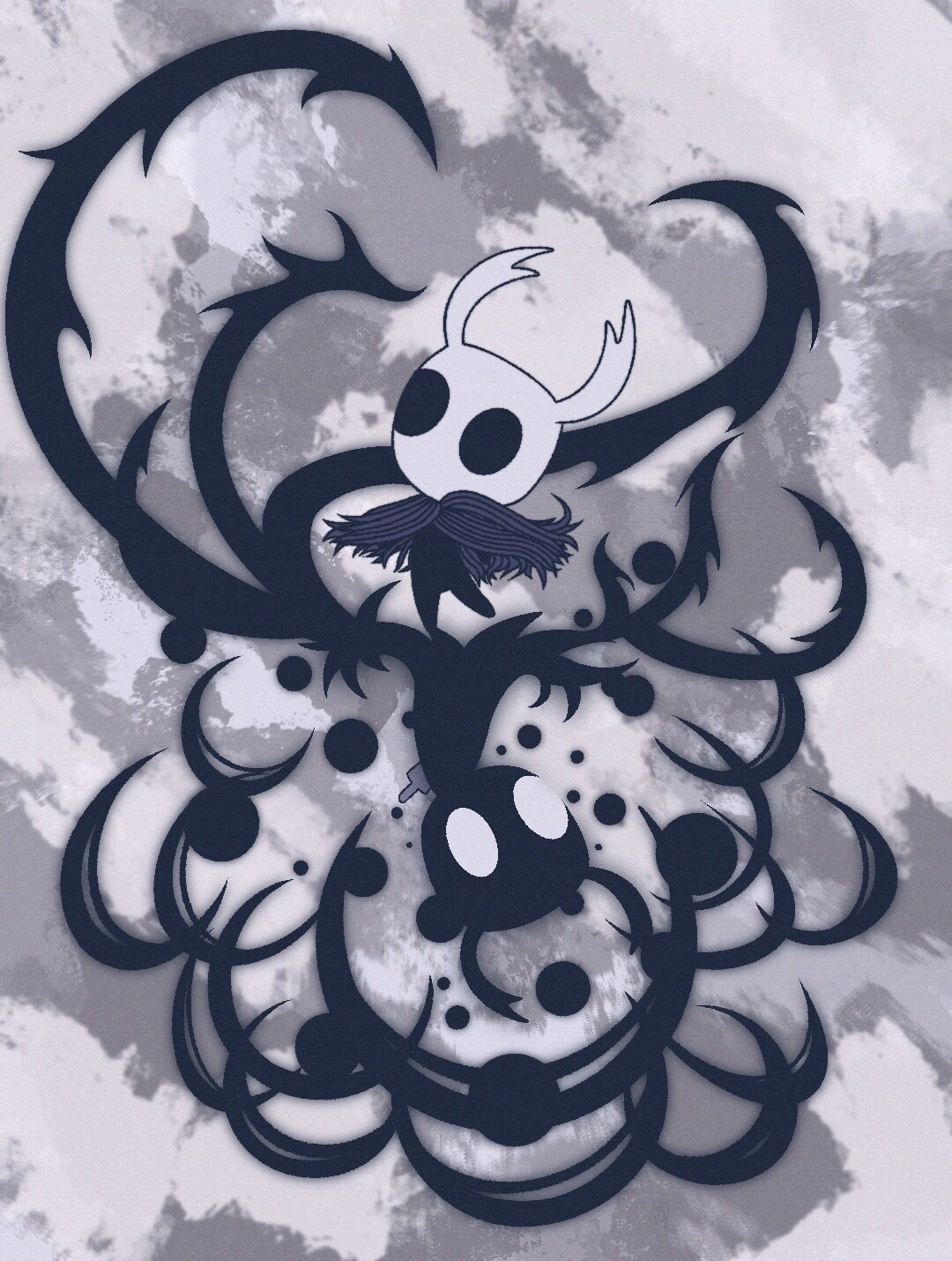 ArtStation - Hollow Knight & Shade