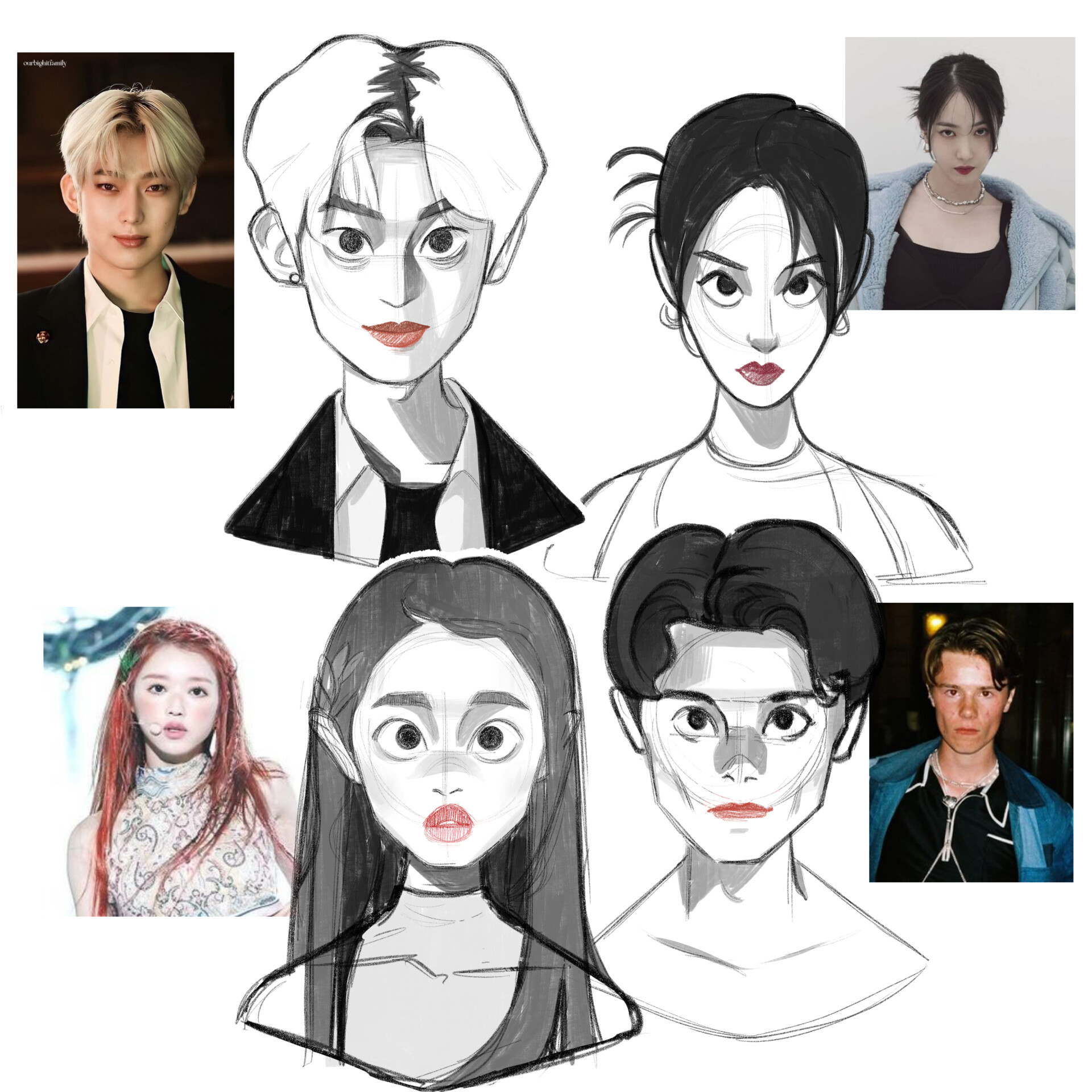 ArtStation - Face Studies