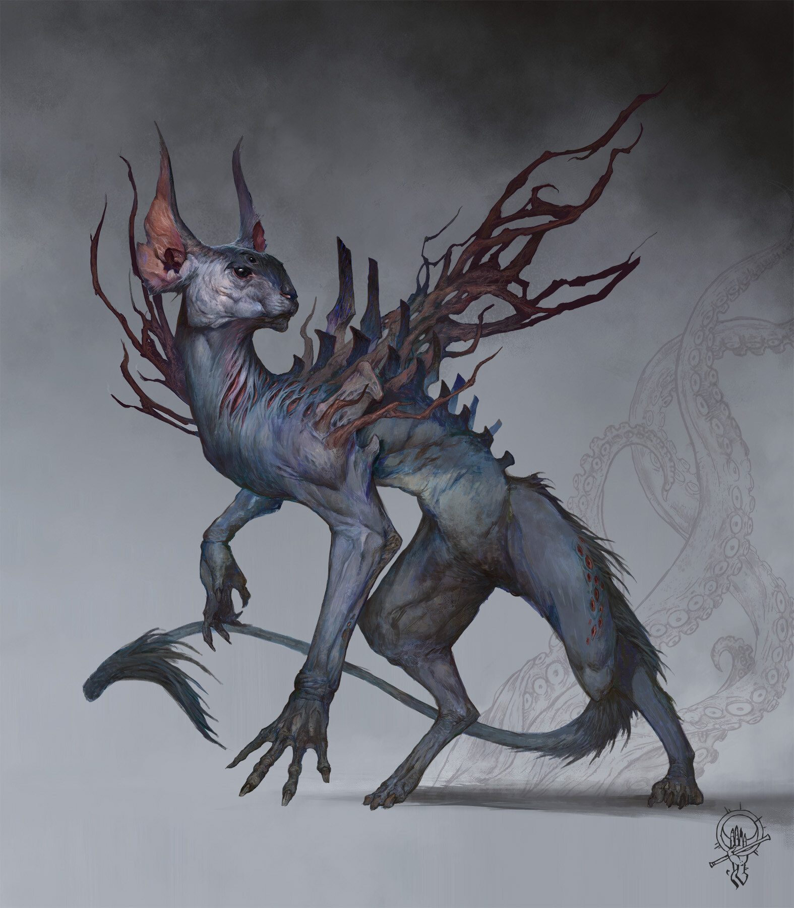 Cat From Saturn by Iwo Widuliński : r/ImaginaryNecronomicon