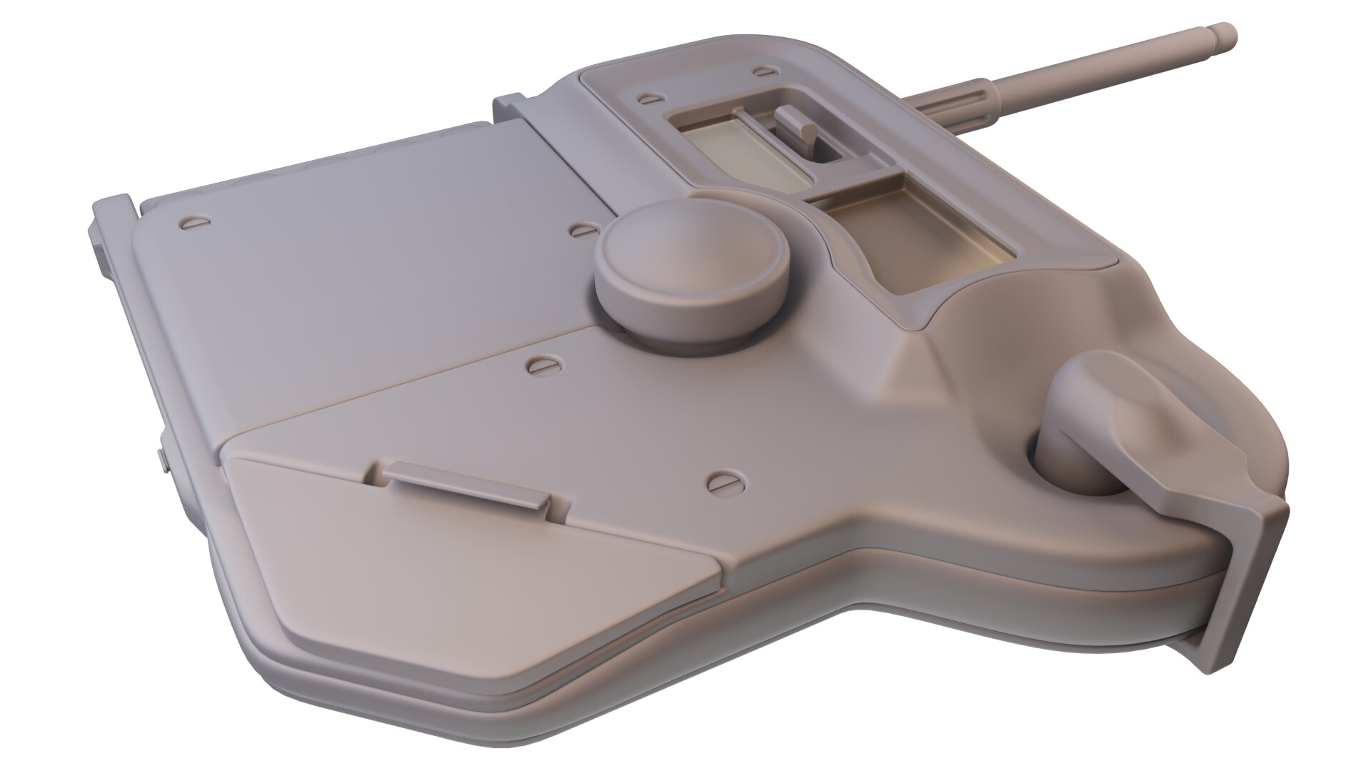 Deeder - Radio recorder concept high poly - Vitaliy Ishkov