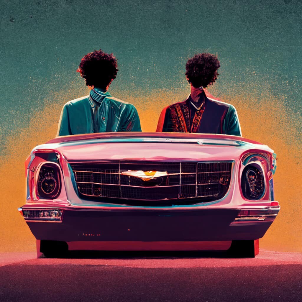 ArtStation - 2 Dope Boyz In A Cadillac