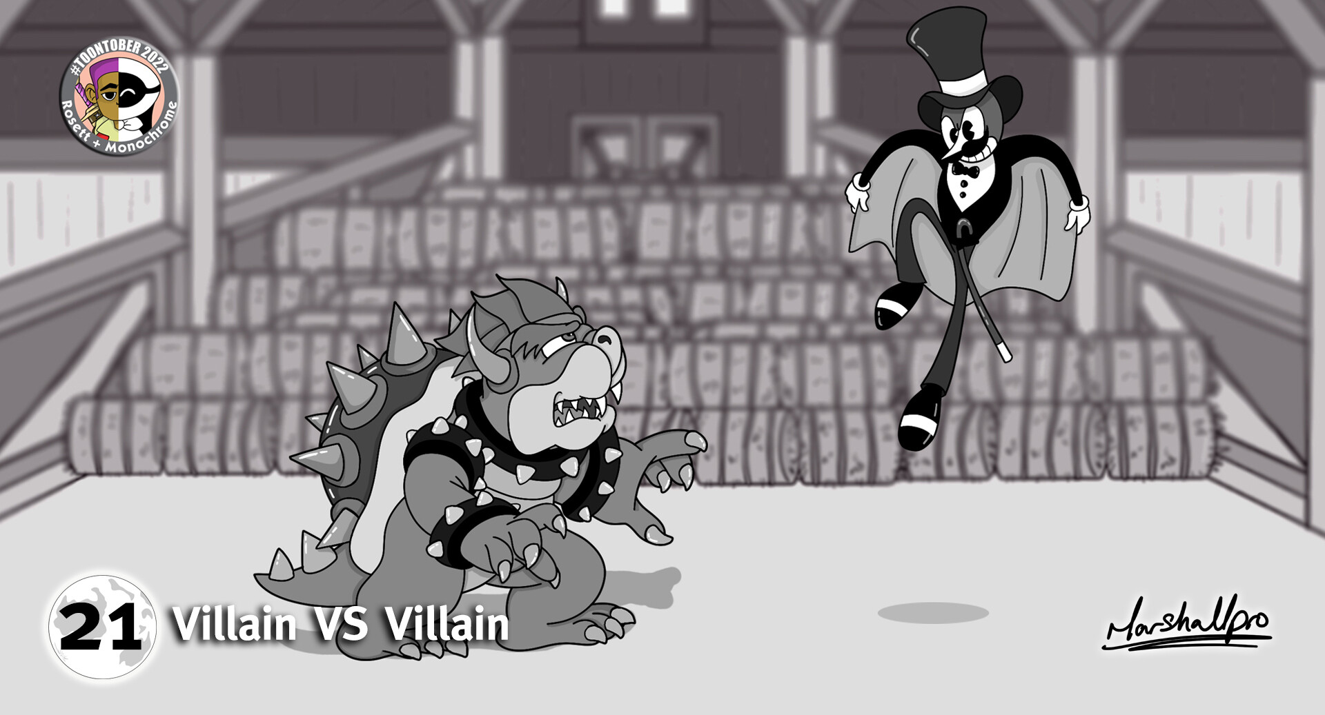 ArtStation - Villain VS Villain