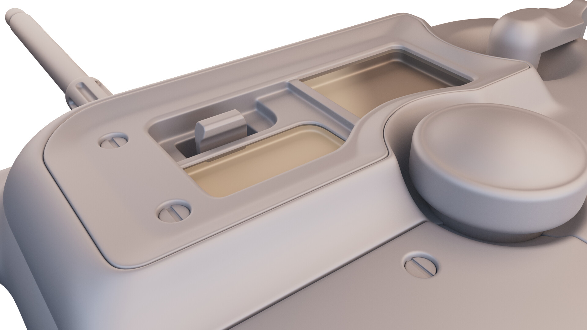 Deeder - Radio recorder concept high poly - Vitaliy Ishkov