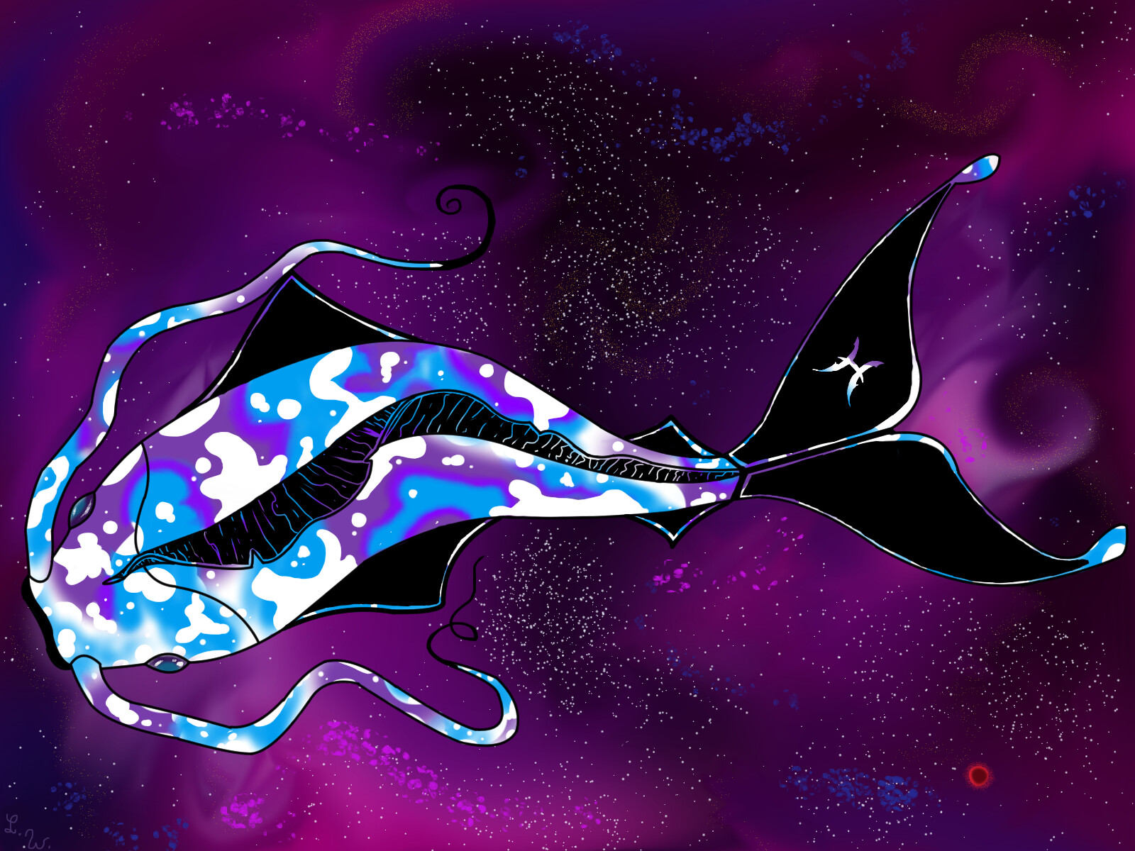 ArtStation - Galaxy Koi Fish