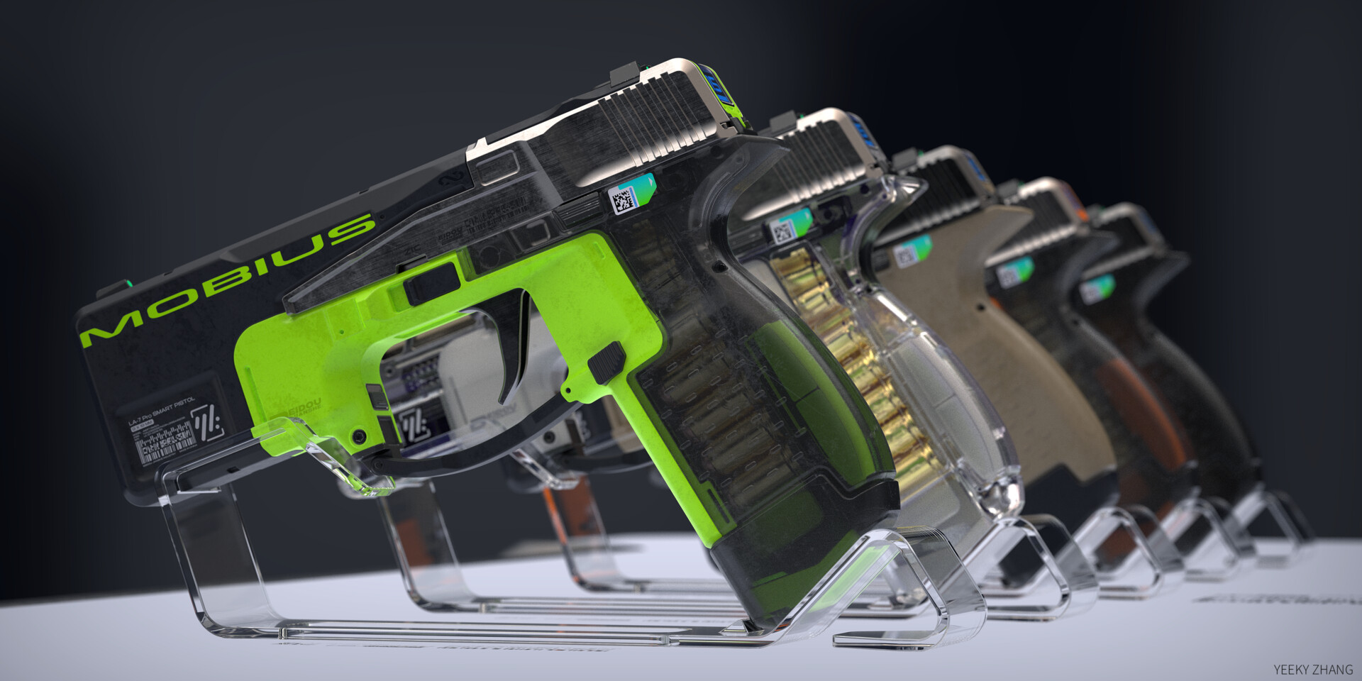 Yeeky Zhang - MOBIUS | LA-7 Pro SMART PISTOL