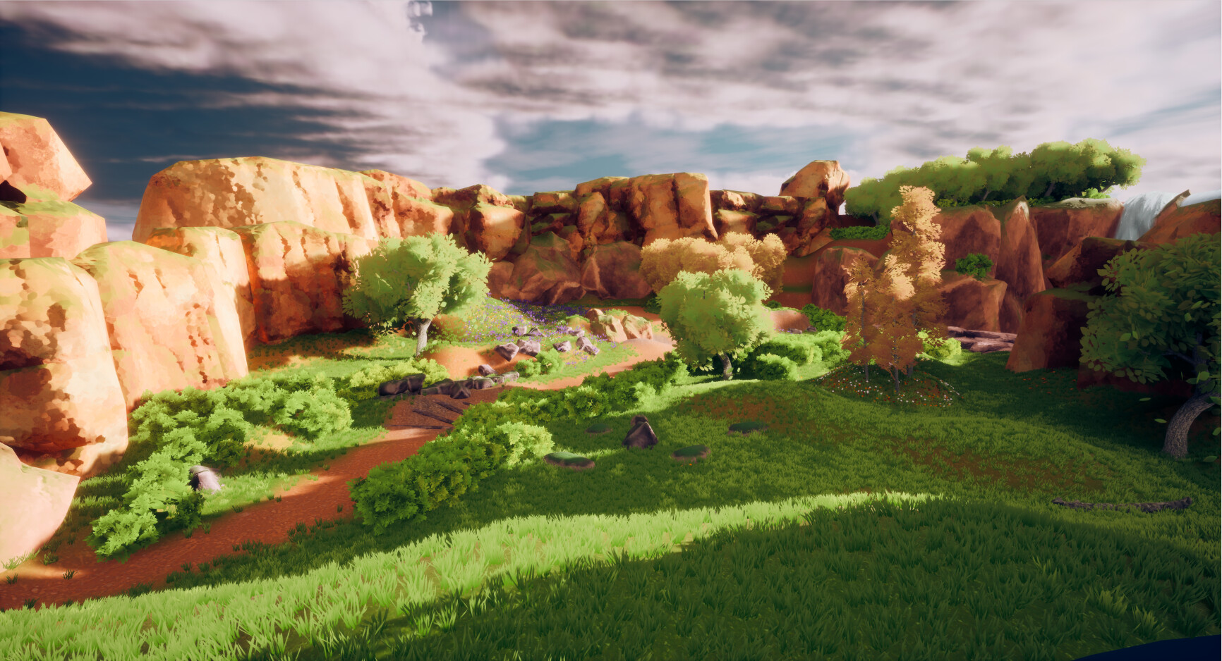 Wingfox workshop - Materials Creation for Stylized Environment in UE4