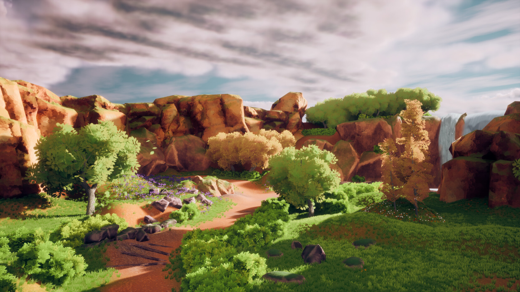 Wingfox workshop - Materials Creation for Stylized Environment in UE4