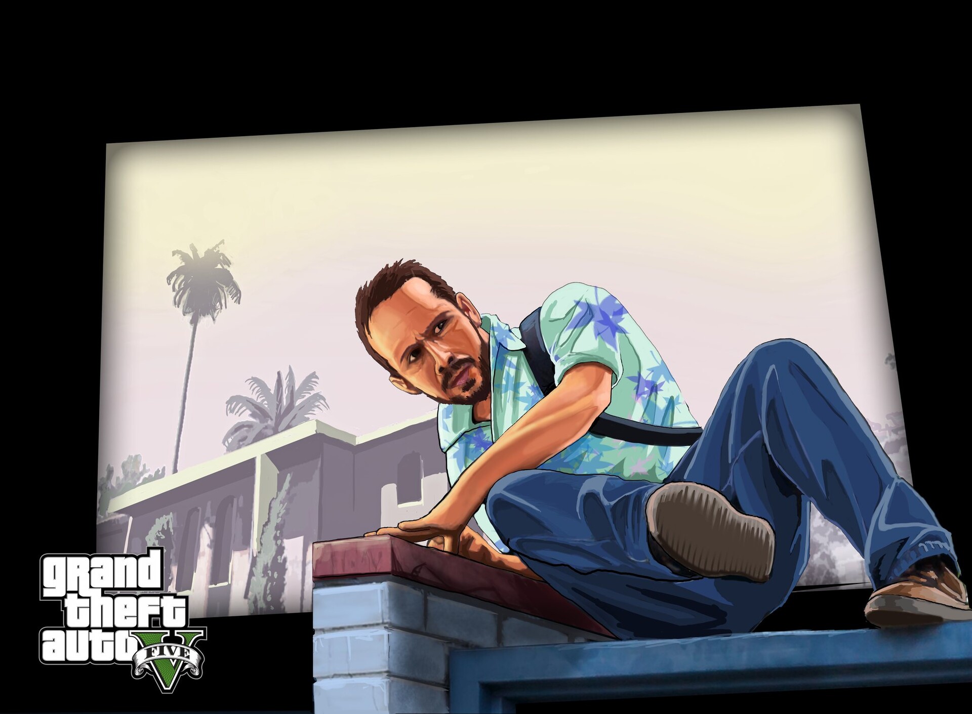 ArtStation - grand theft auto custom portraits