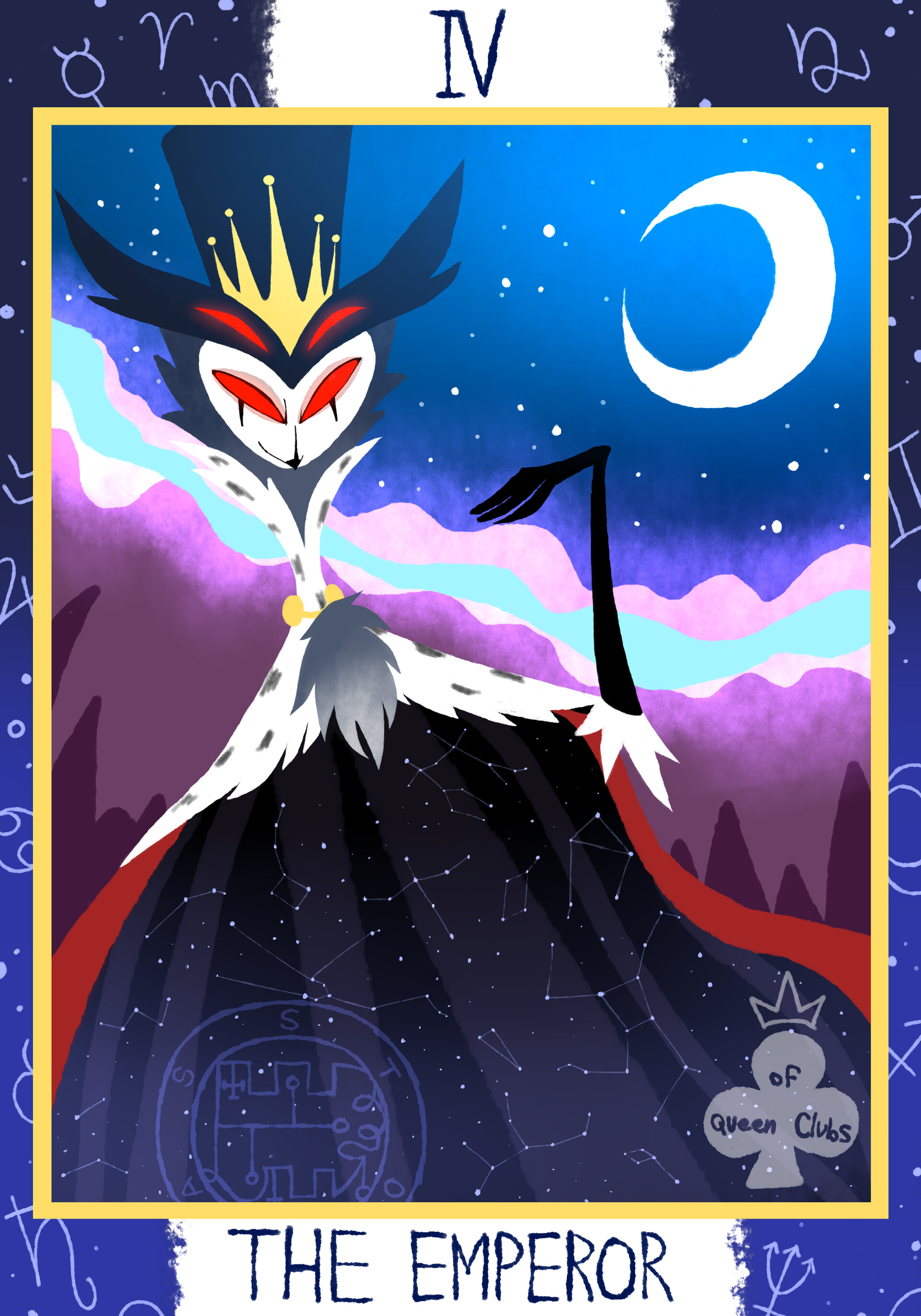 ArtStation - Hazbin Hotel/Helluva Boss Tarot Cards #2