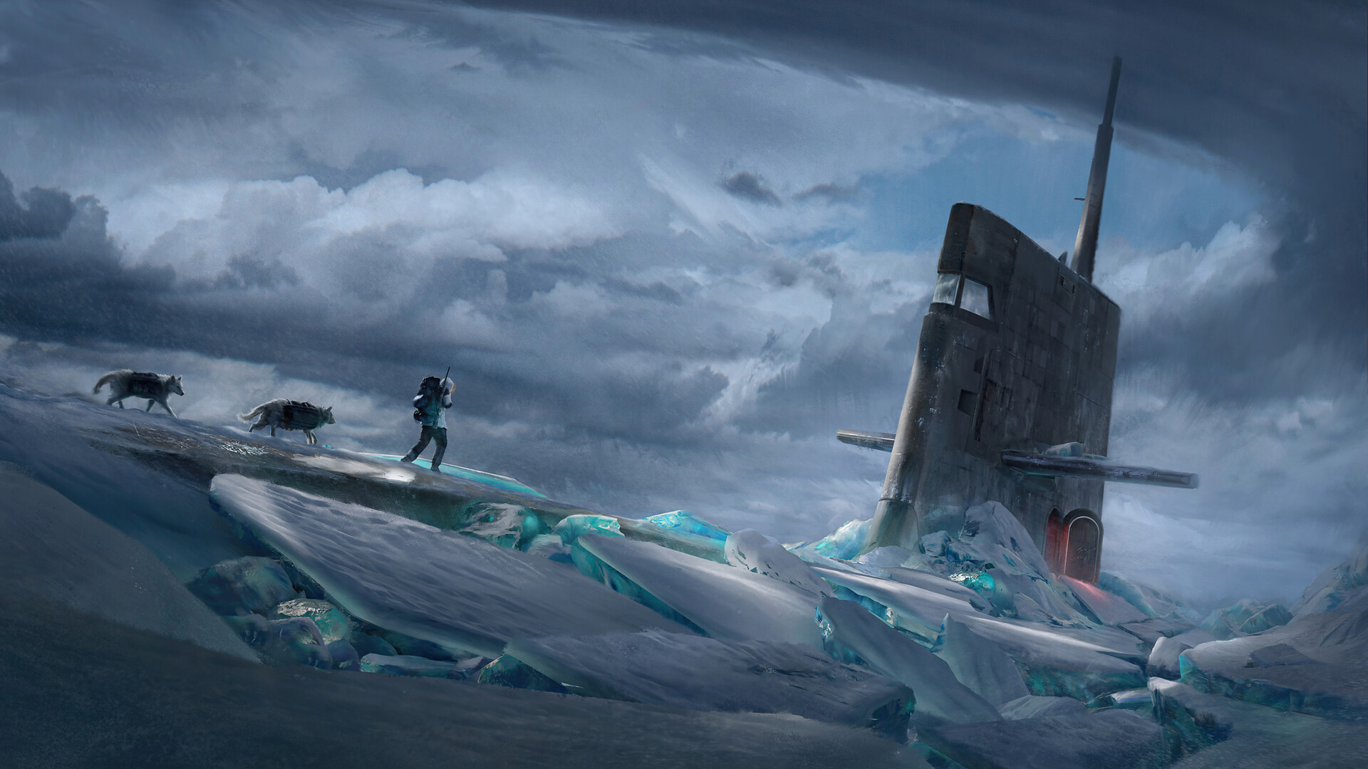 ArtStation - Abandoned Submarine