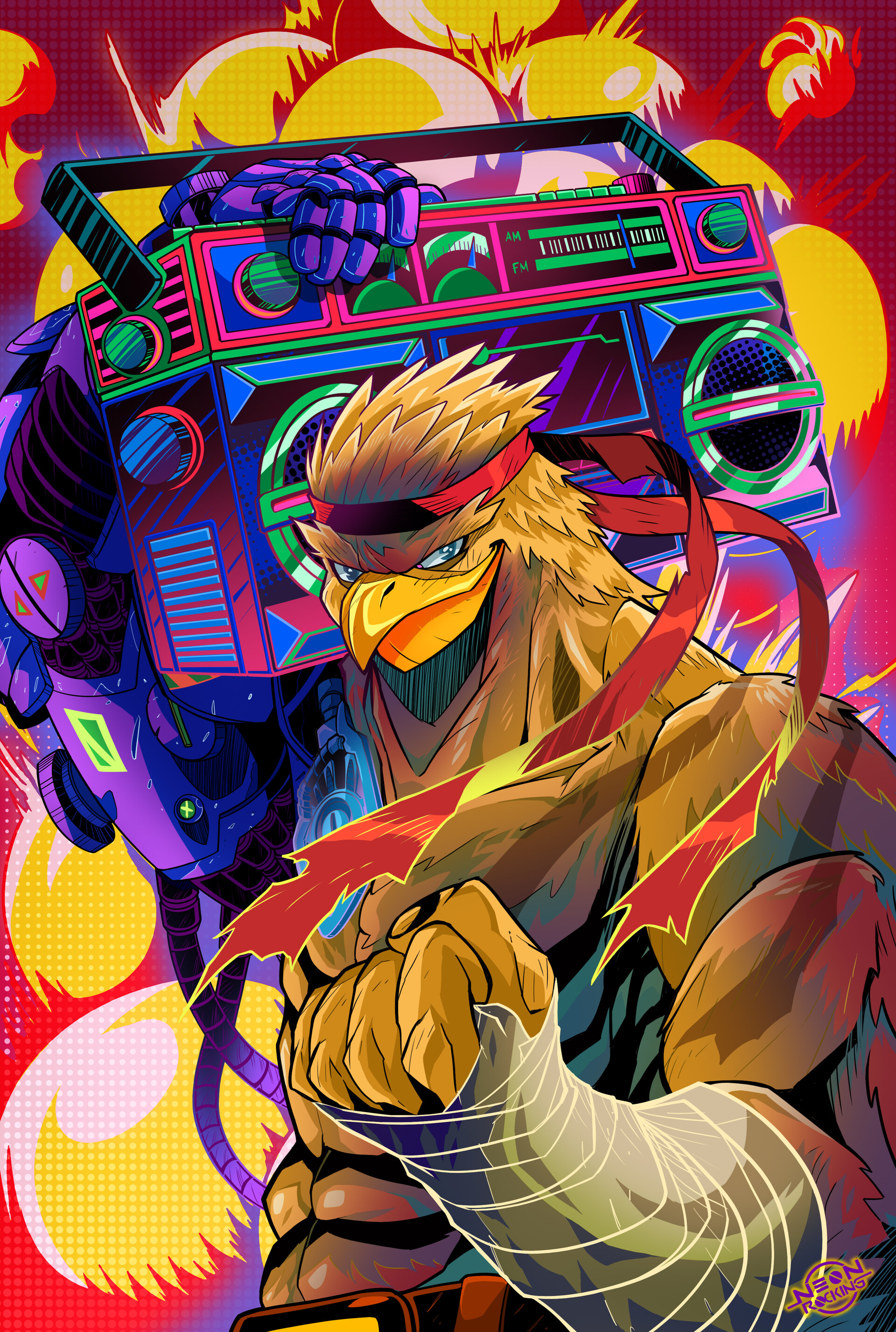 ArtStation - Murder Falcon - Fanart