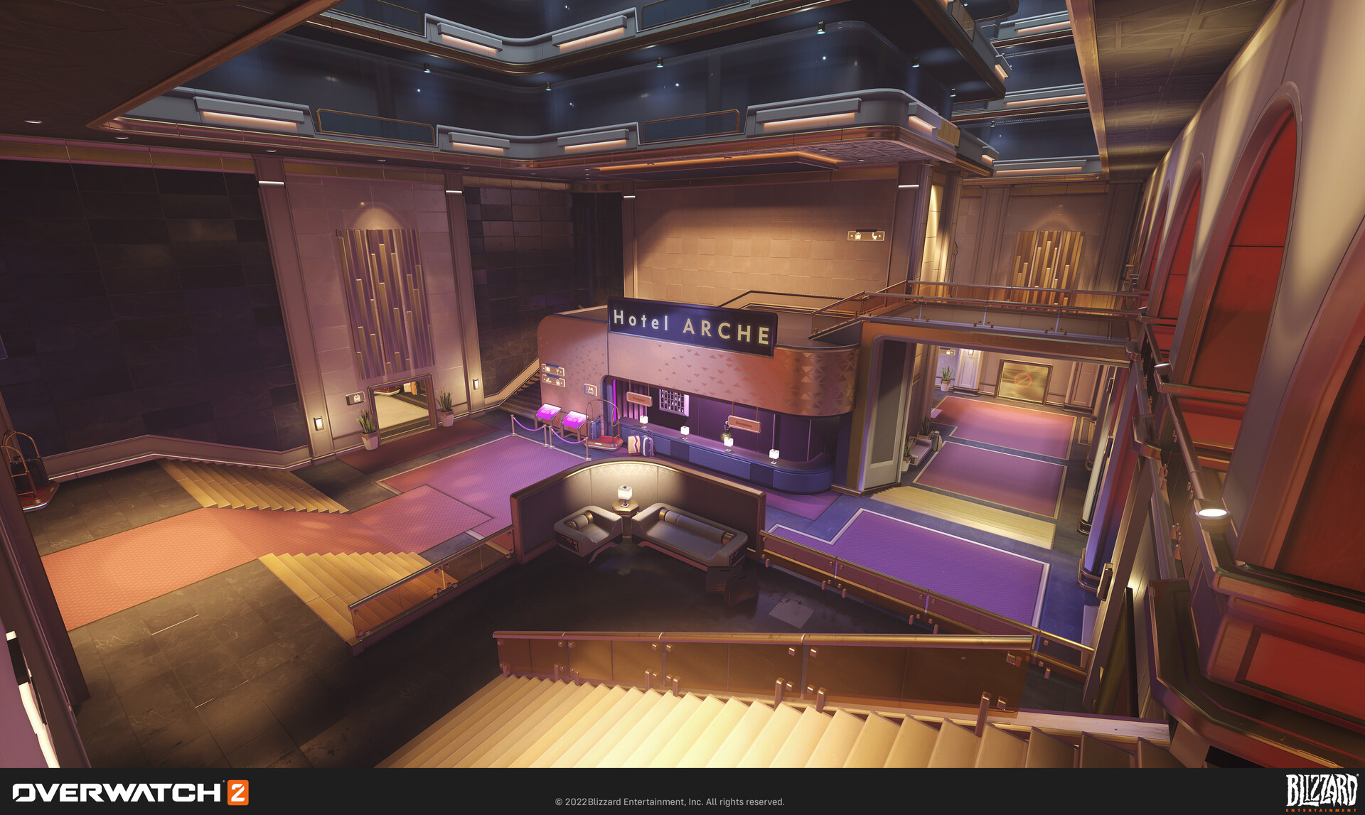 Peter Tran - Overwatch 2 - Circuit Royal - Lighting