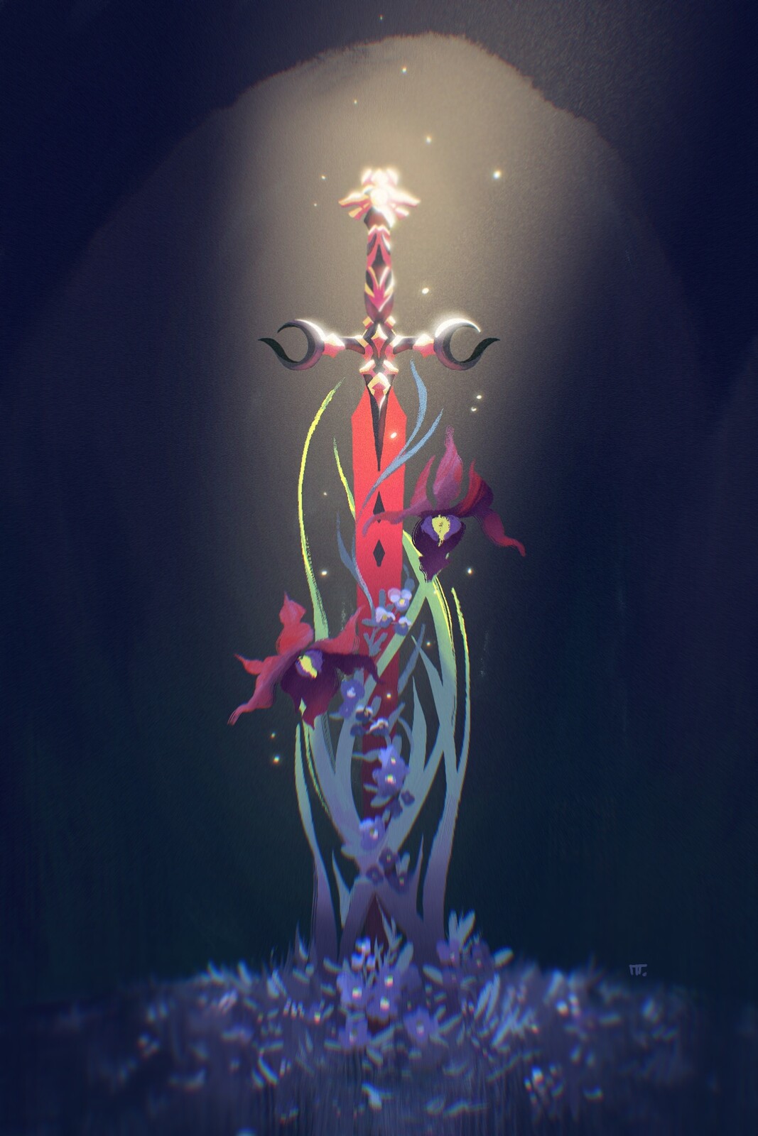 Sabrina Weeks - Sword of Irises & Sunsets