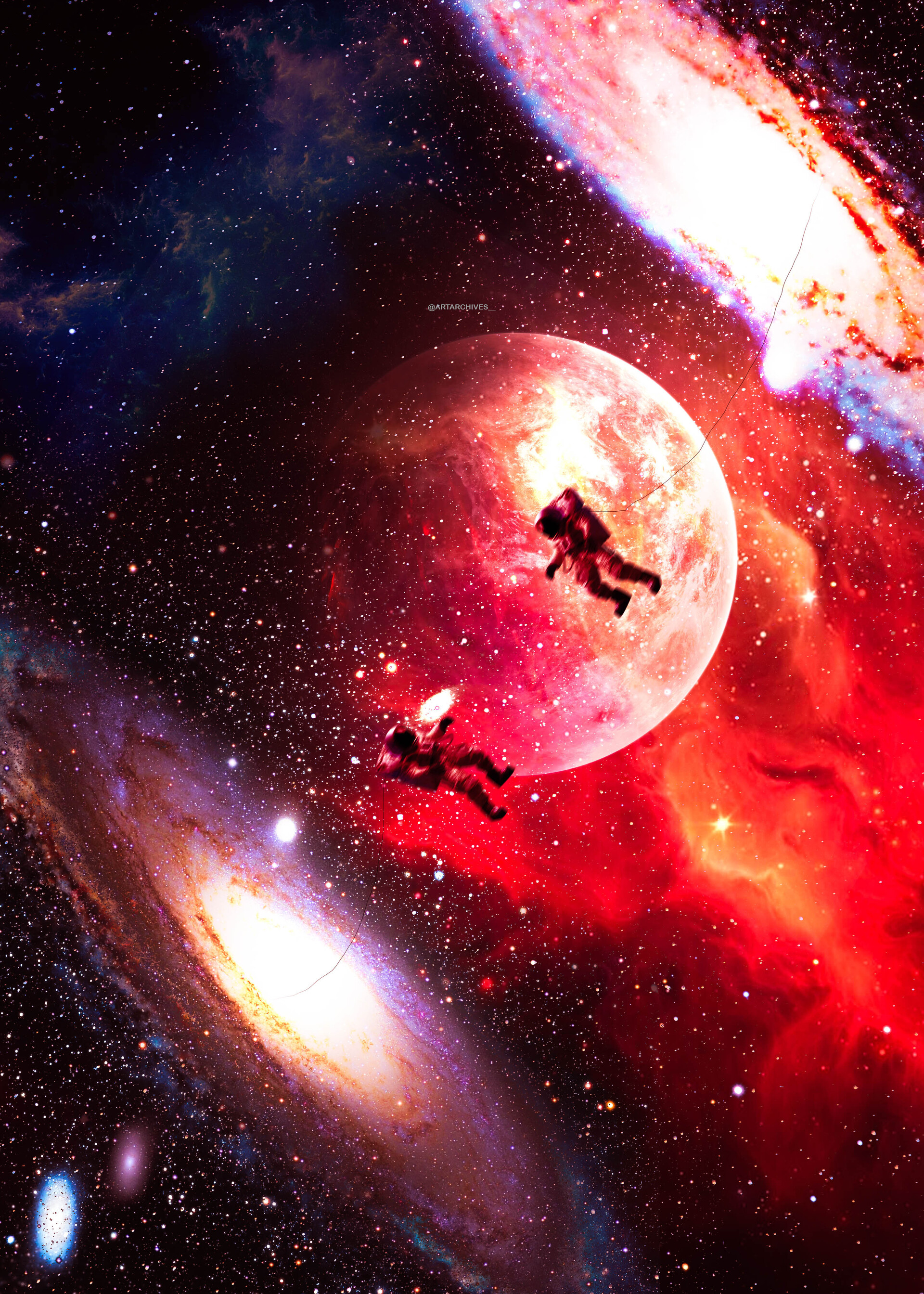 ArtStation - In Between Galaxies