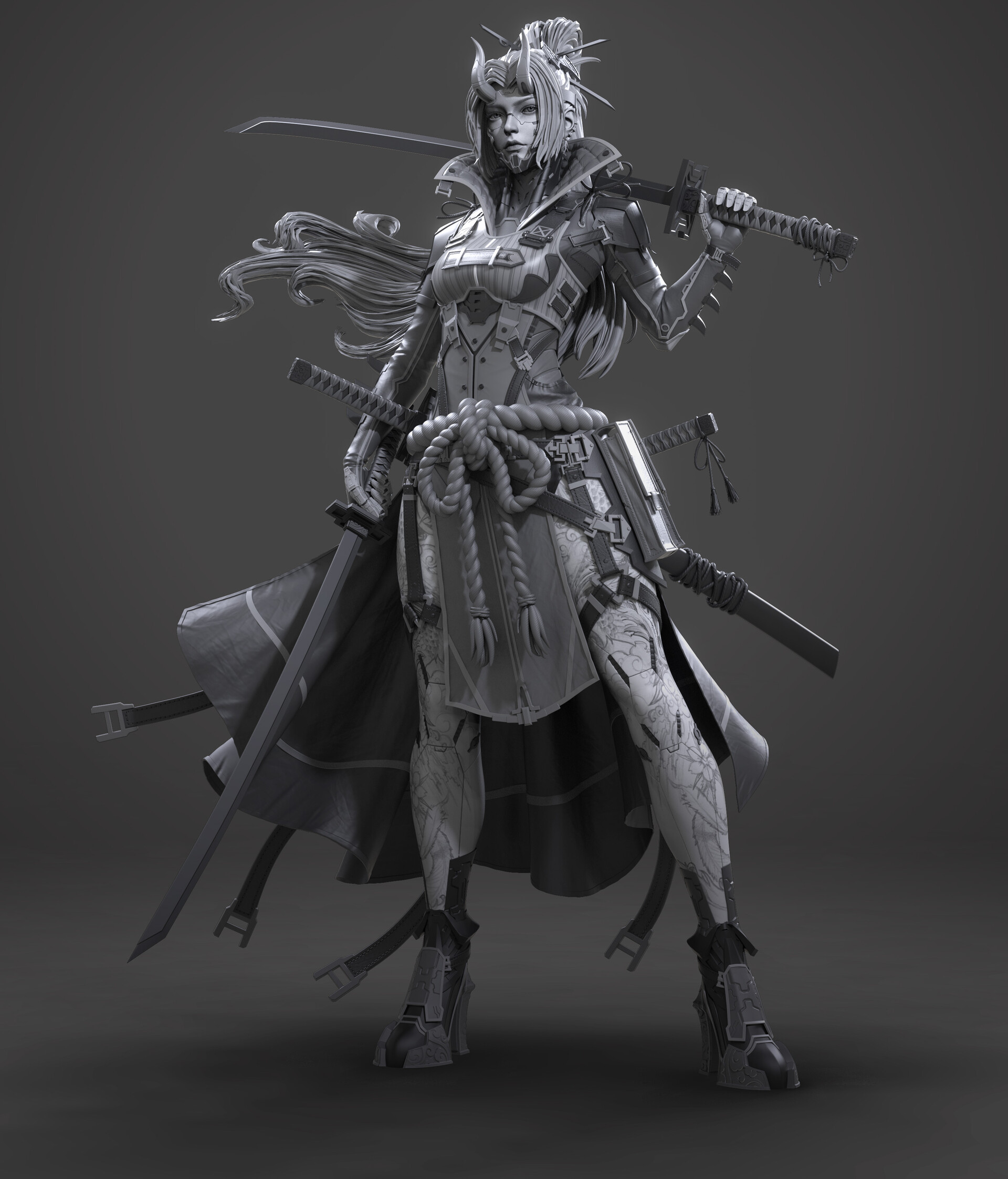 ArtStation - Female Ninja