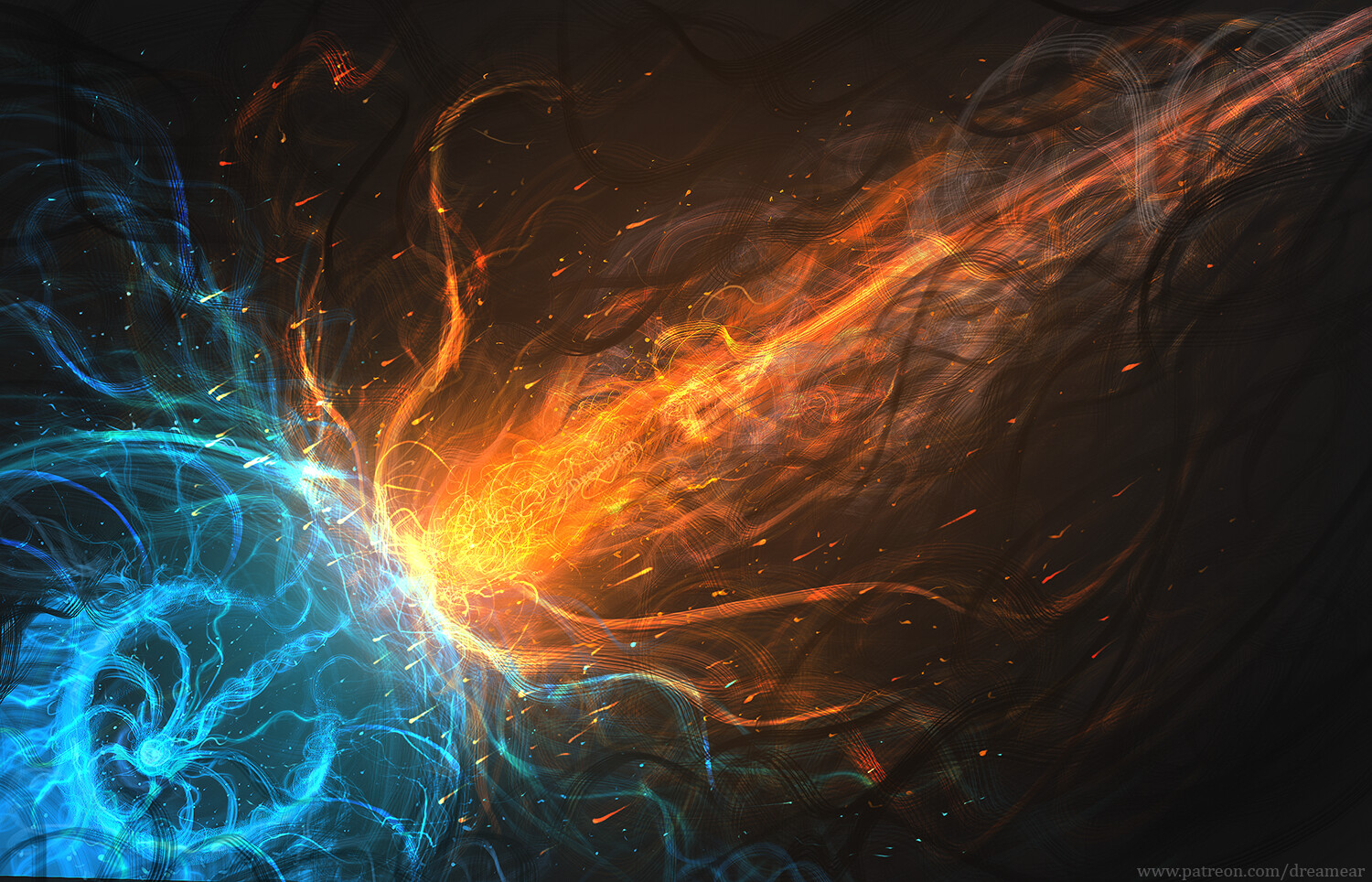 ArtStation - Mysterious Meteor and Shapes