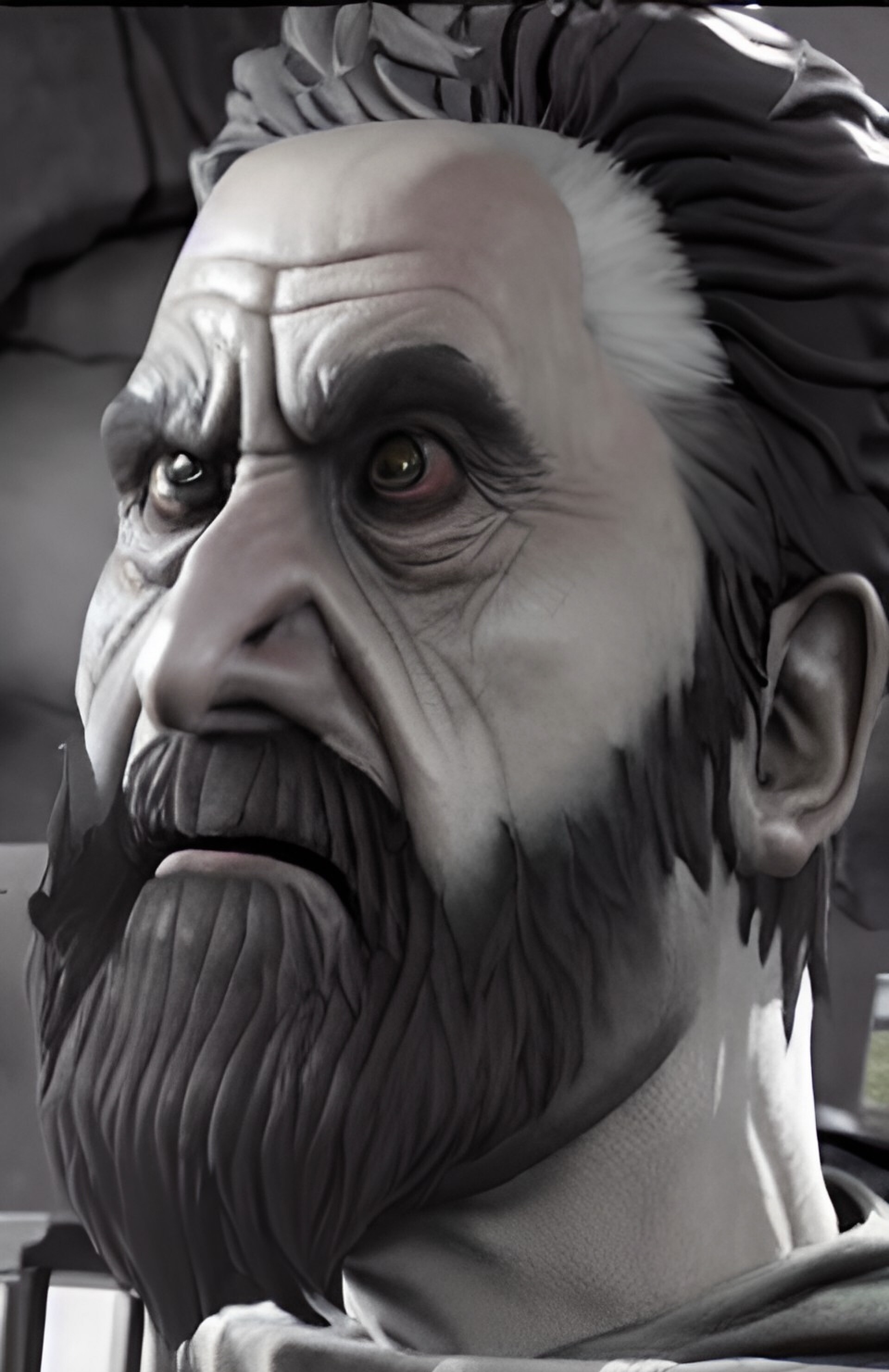 ArtStation - Angry man #2