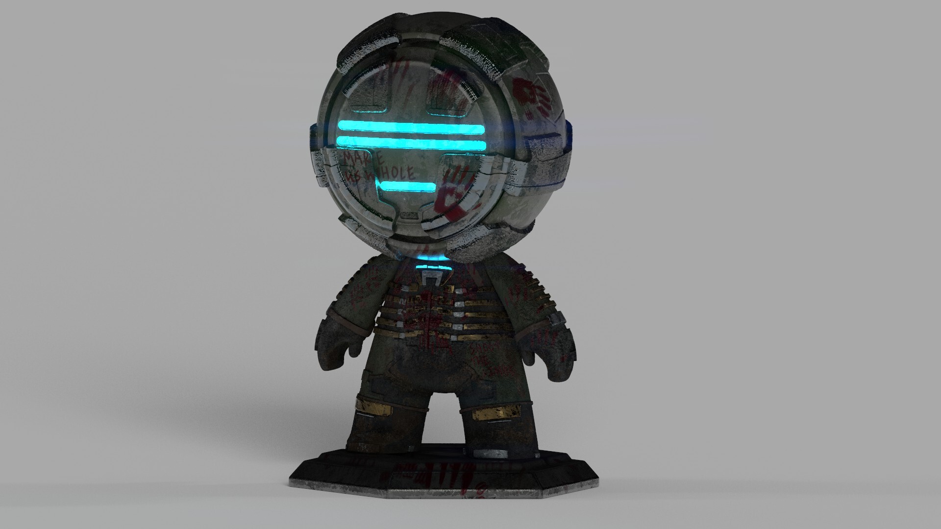 Winston Ng - Dead Space Isaac Clarke Meet MAT texture
