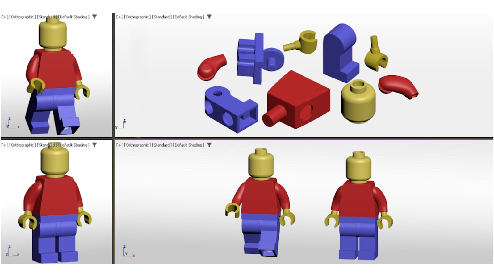ArtStation - LEGO Figurine
