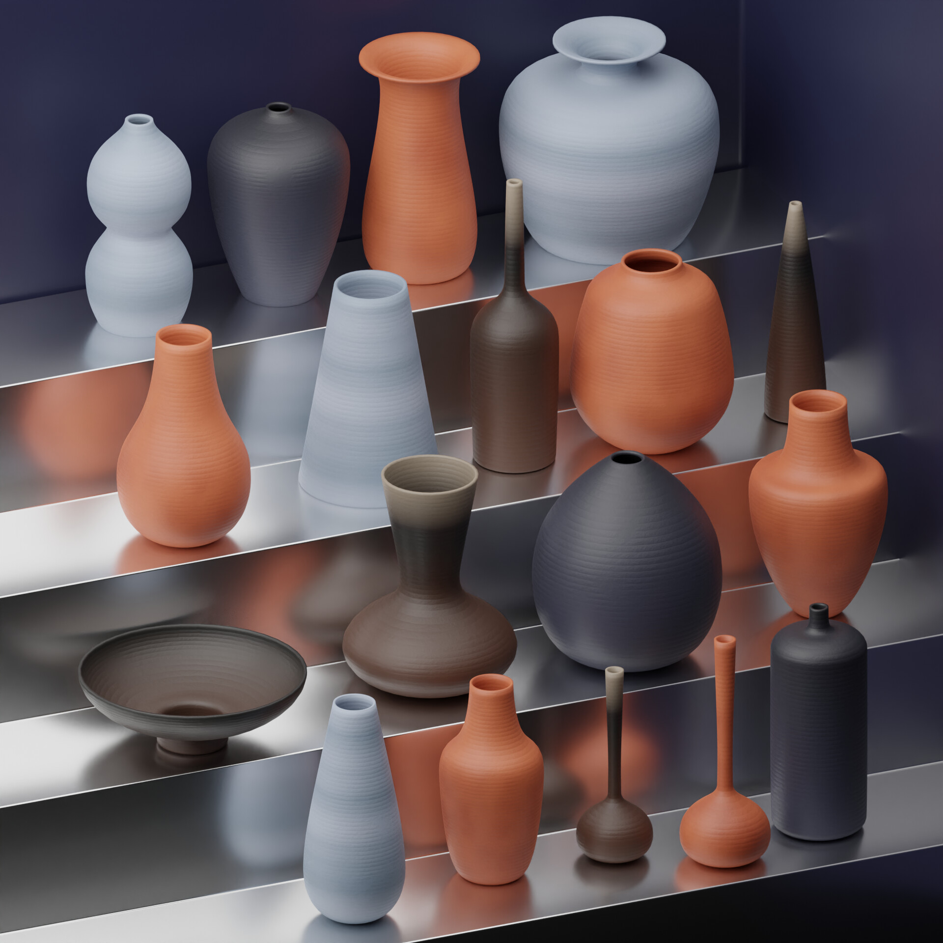 ArtStation - Curve based Vases