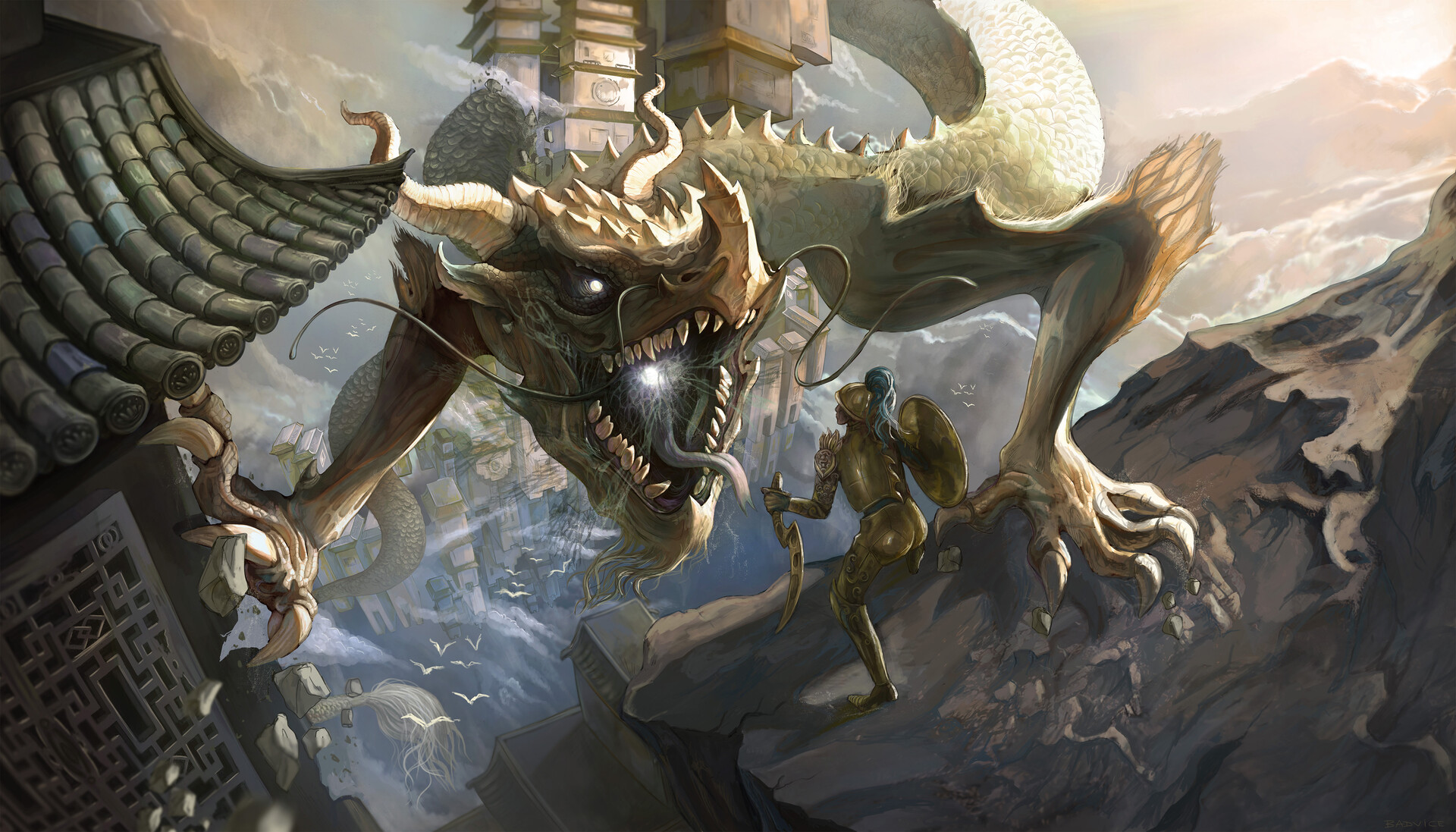 ArtStation - Sky Dragon