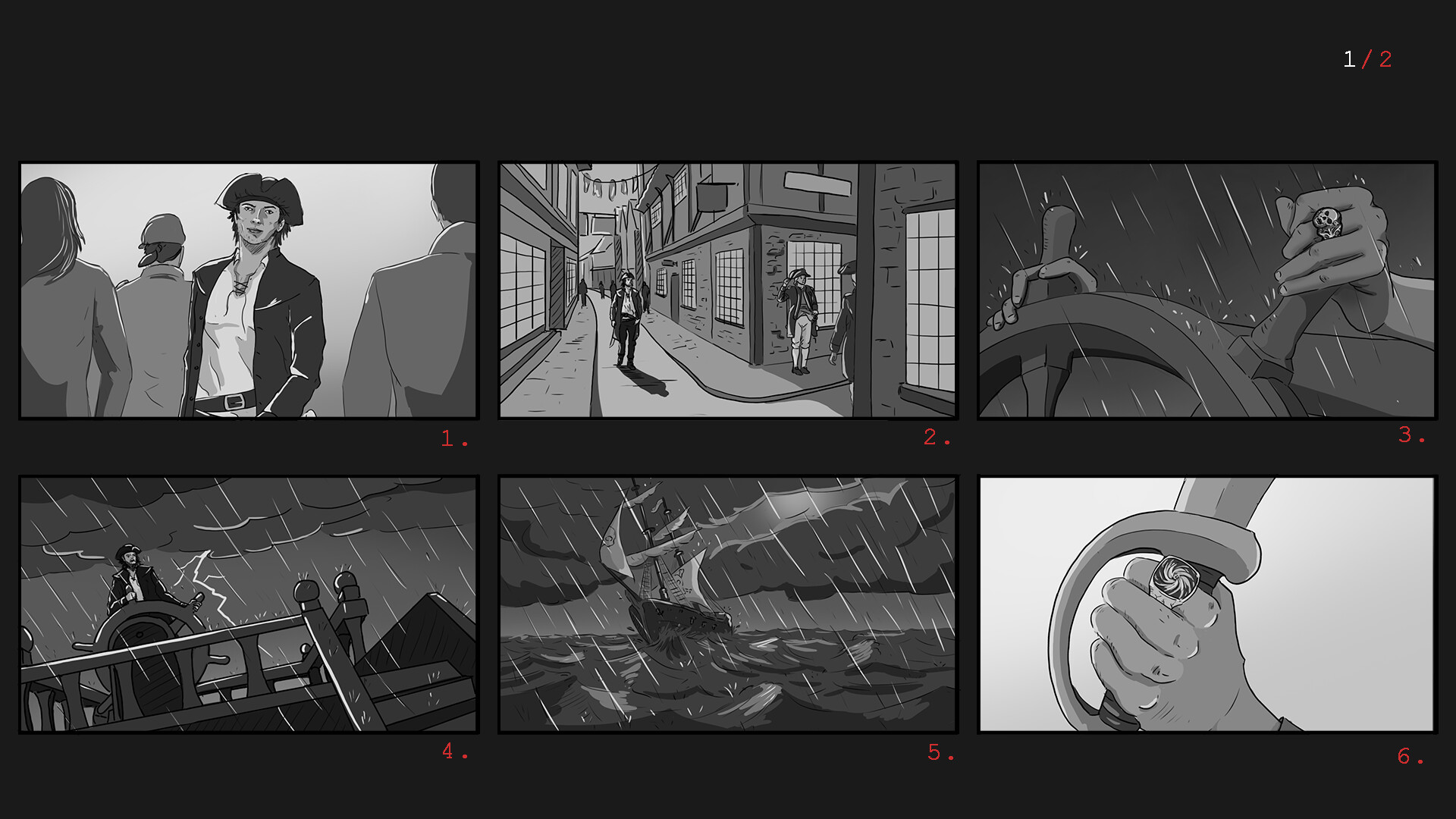 ArtStation - Storyboard - Ad 02