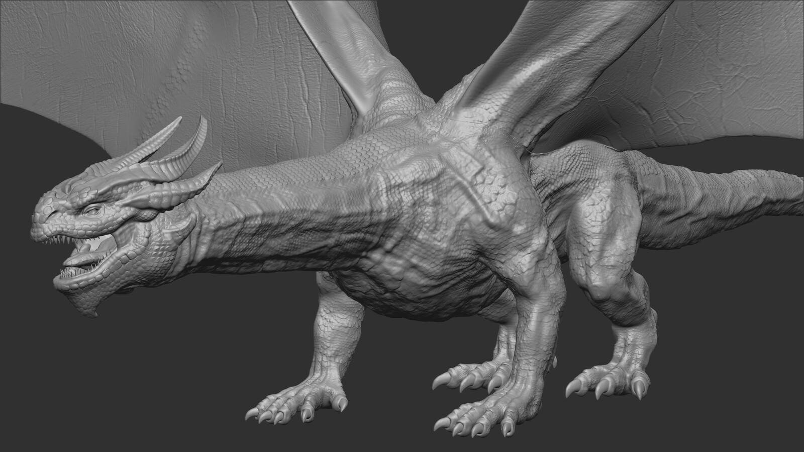 Sigbjørn Friis.Hansen - Western dragon Sculpture project