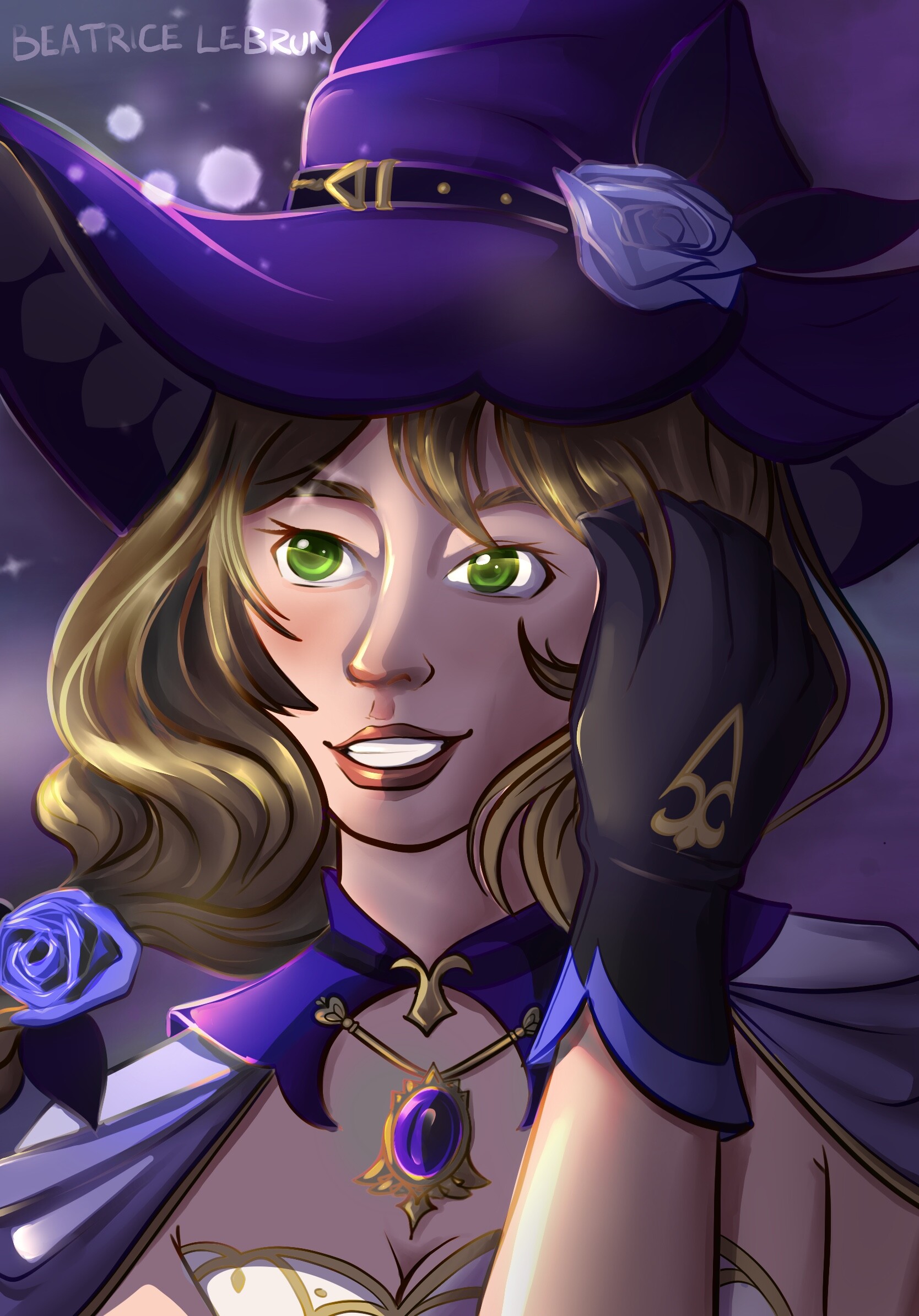 ArtStation - Lisa (Genshin Impact)