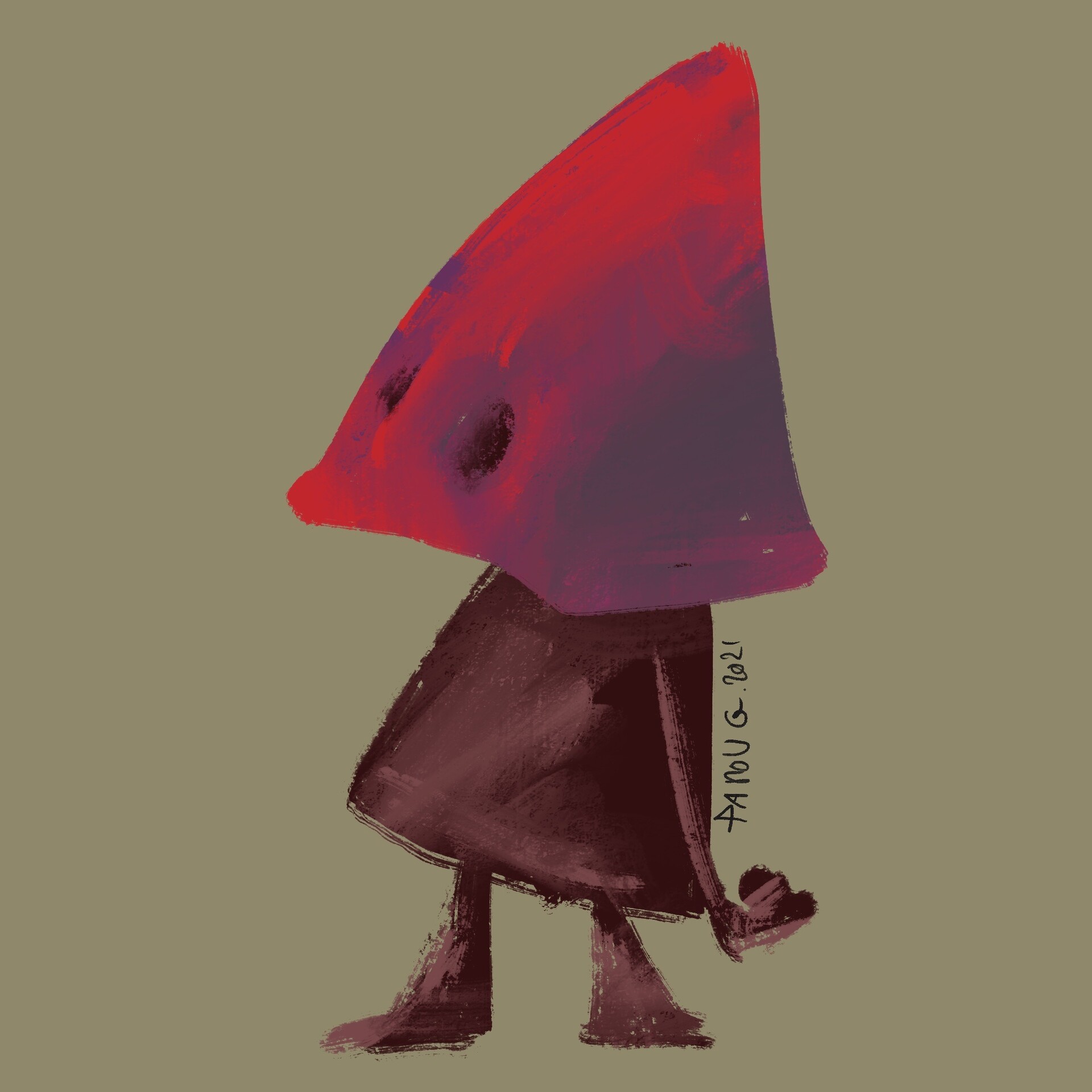 ArtStation - Red Cap Gnome