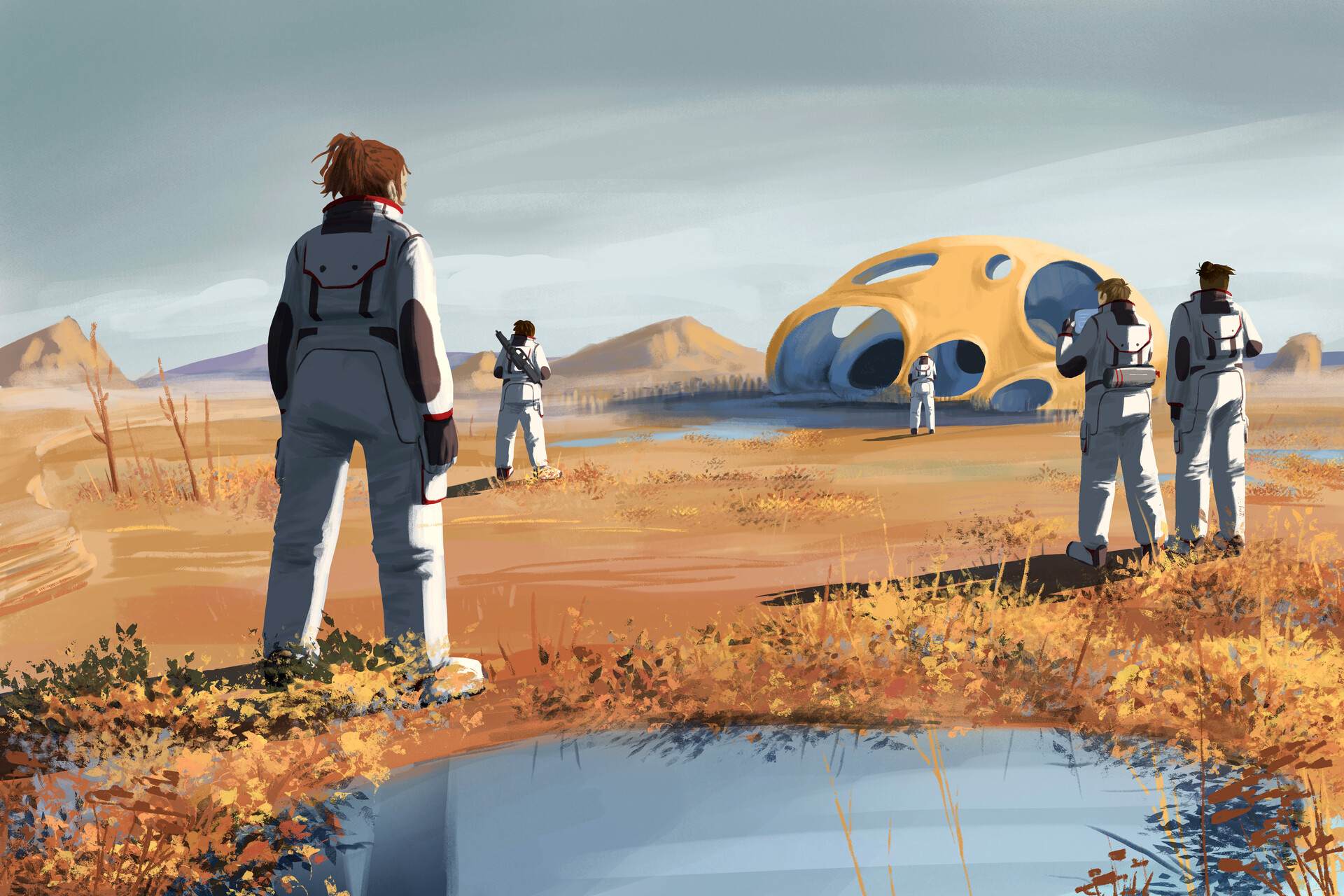 ArtStation - Alien Landscape