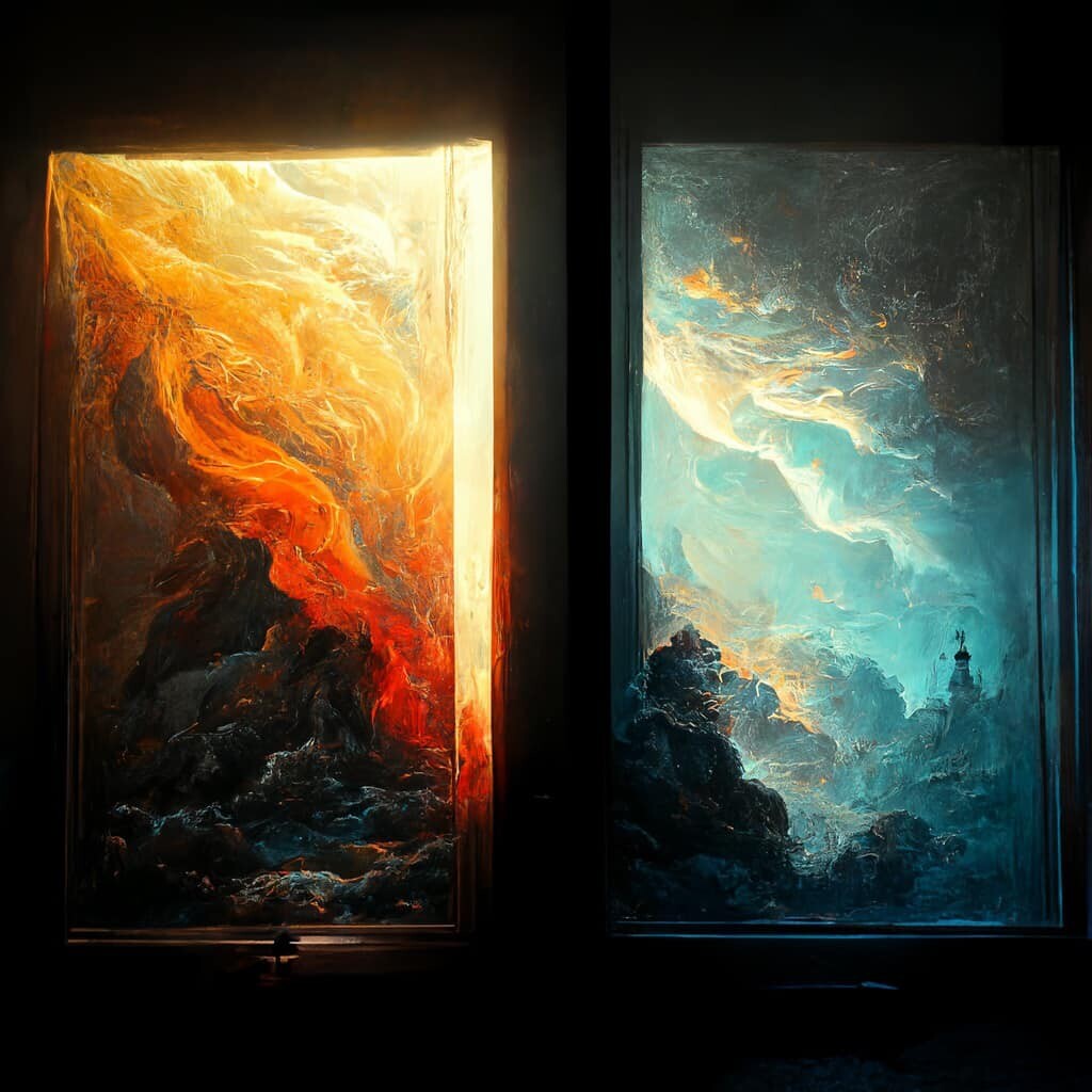 ArtStation - Good and Evil