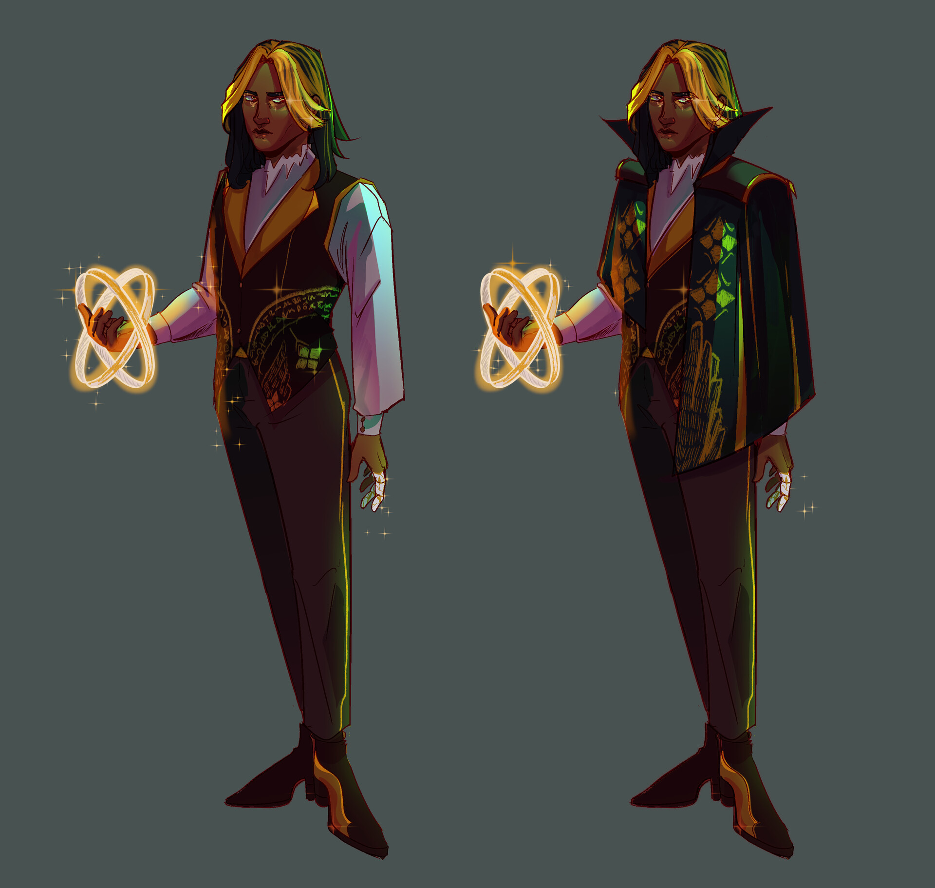 ArtStation - Mage Heir - character design